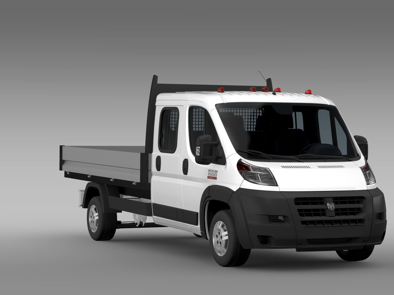 Ram Promaster Cargo Crew Cab Truck 2015 - 3D Model by Creator 3D
