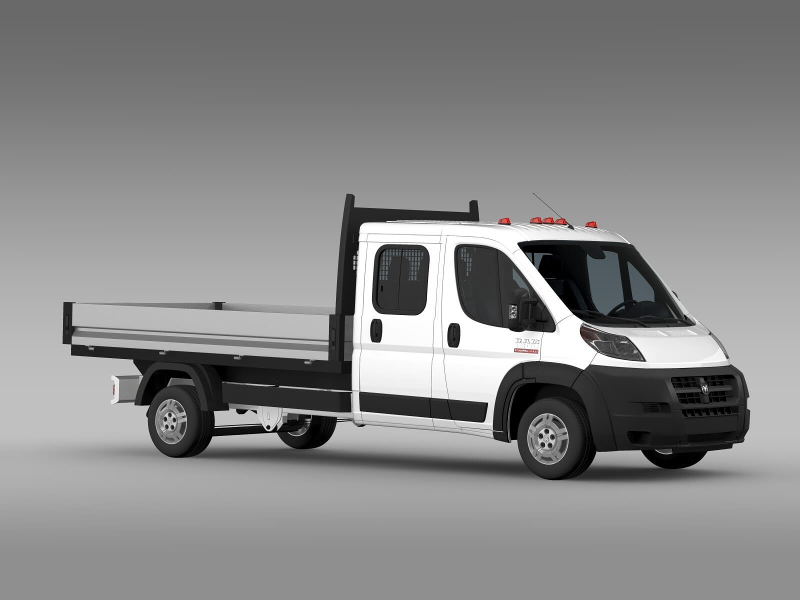 Ram Promaster Cargo Crew Cab Truck 2015 - 3D Model by Creator 3D