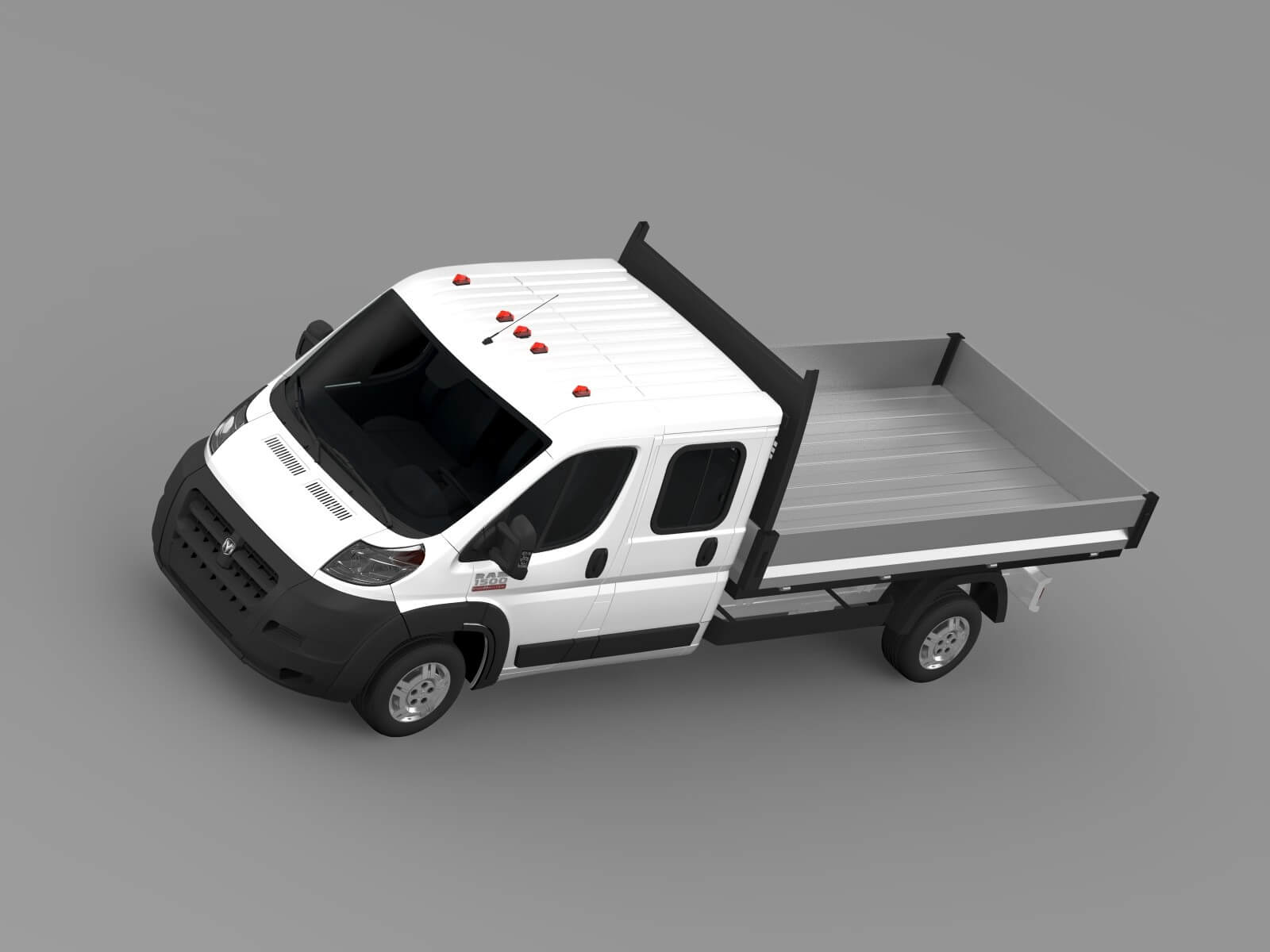 Ram Promaster Cargo Crew Cab Truck 2015 - 3D Model by Creator 3D