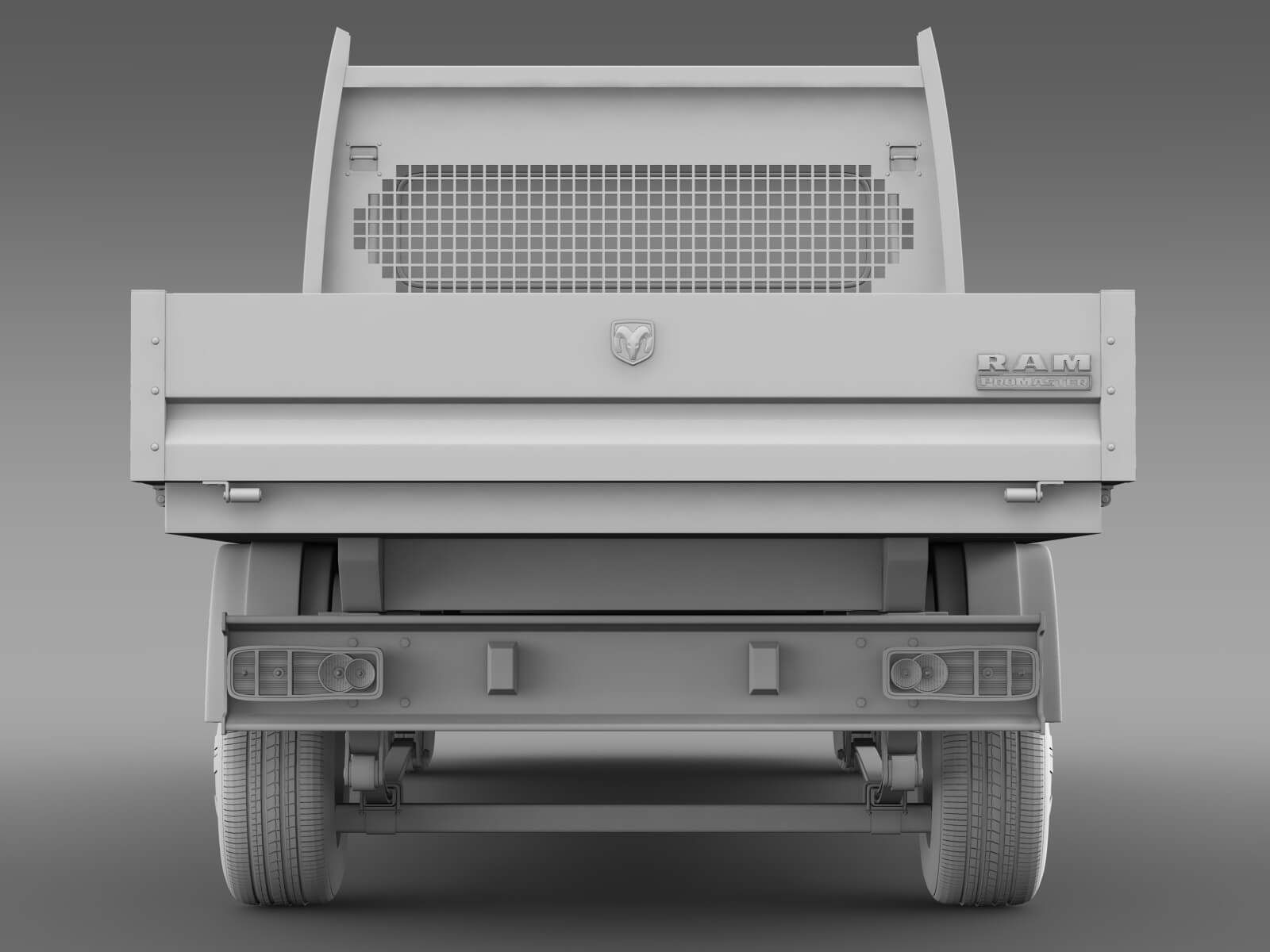 Ram Promaster Cargo Crew Cab Truck 2015 - 3D Model by Creator 3D