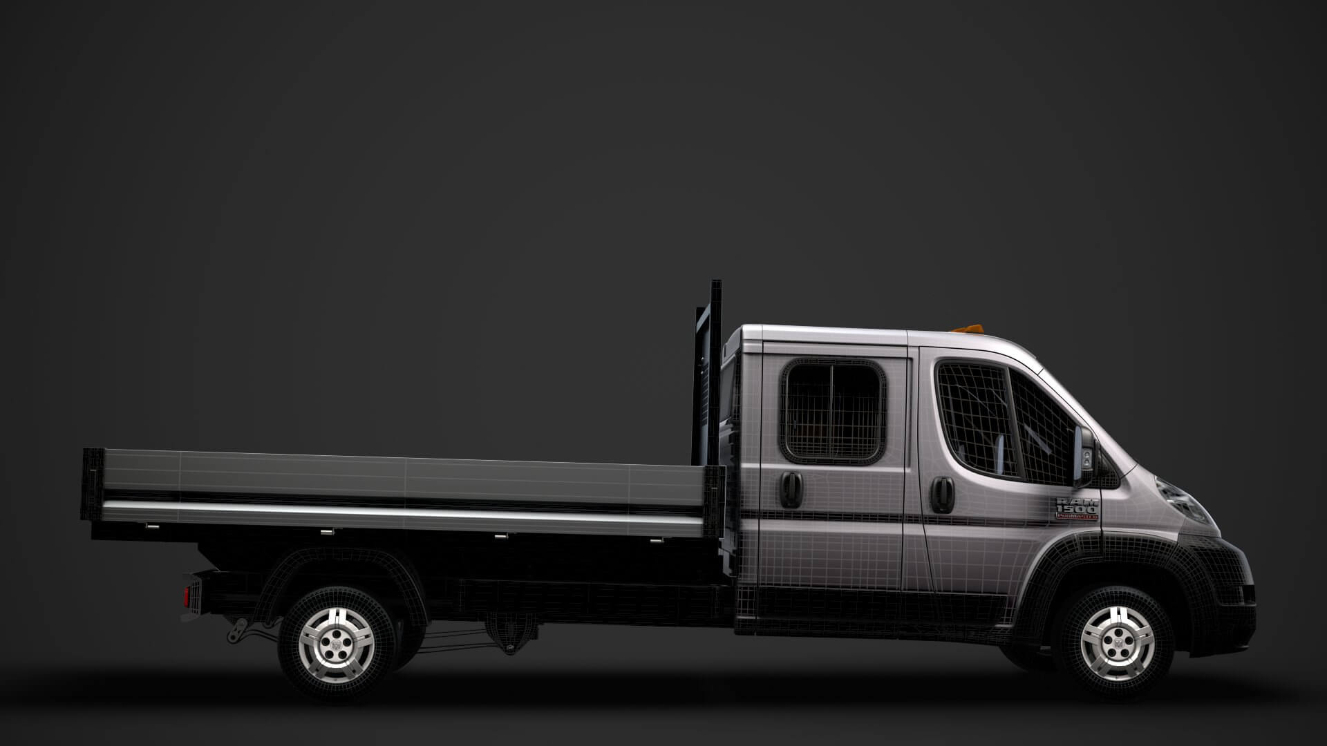 Ram Promaster Cargo Crew Cab Truck 2020 - 3D Model by Creator 3D