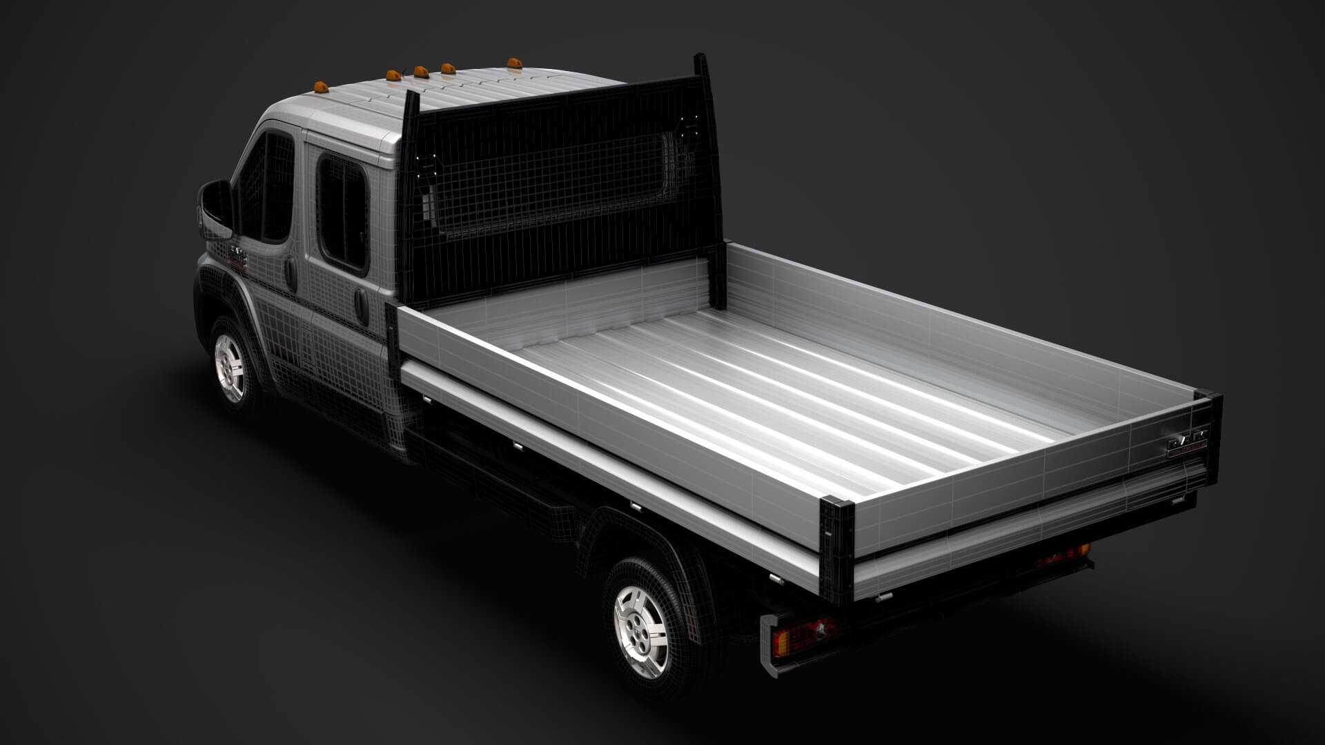Ram Promaster Cargo Crew Cab Truck 2020 - 3D Model by Creator 3D