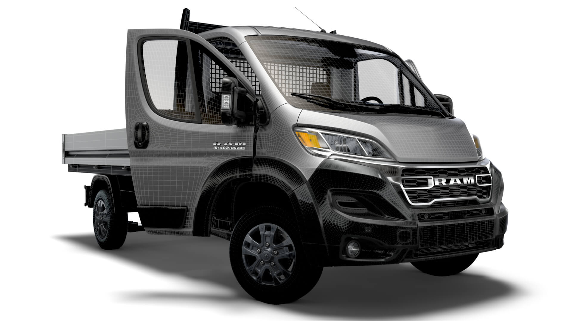 Ram Promaster Chassis Hqinterior Crcab 3800WB 2023 - 3D Model by Creator 3D