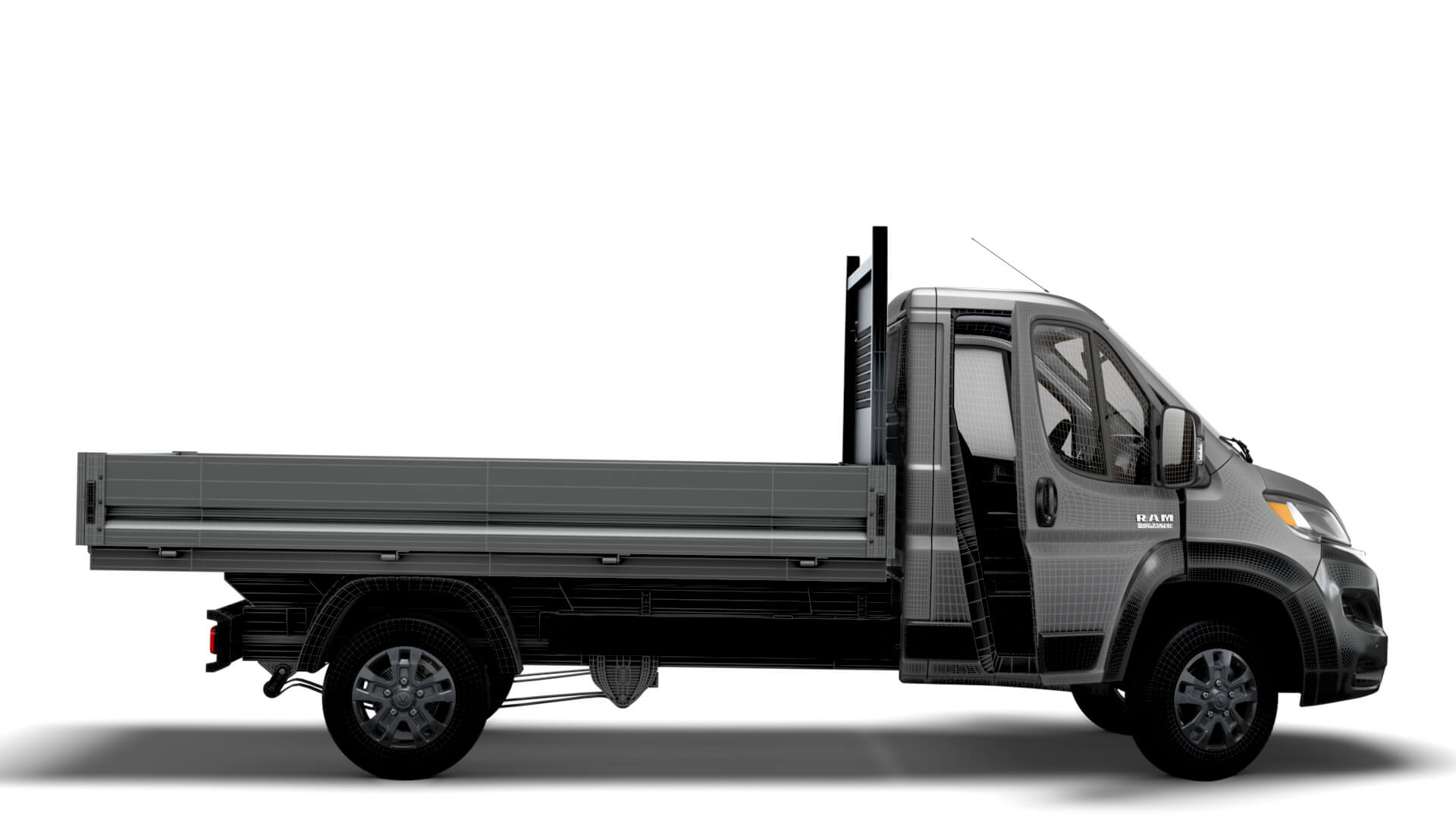 Ram Promaster Chassis Hqinterior Crcab 3800WB 2023 - 3D Model by Creator 3D