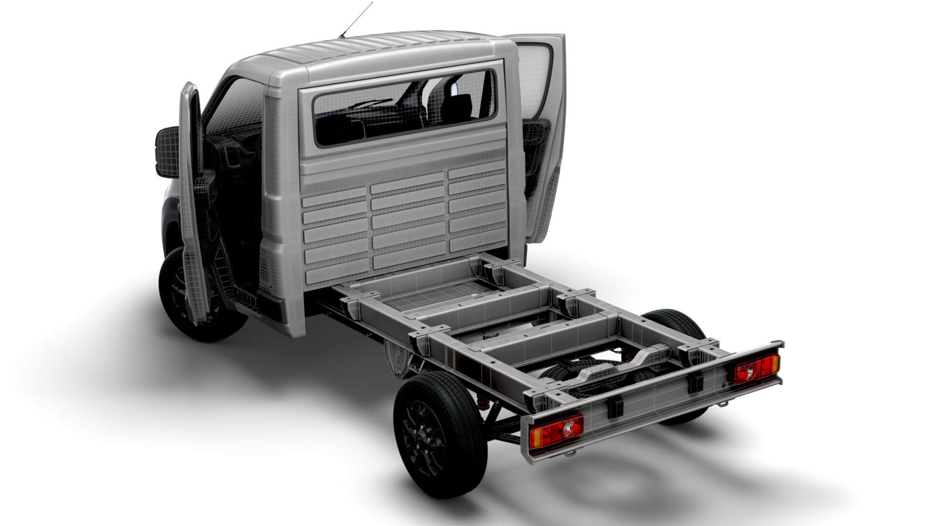 Ram Promaster Chassis Hqinterior Scab 3000WB 2023 - 3D Model by Creator 3D