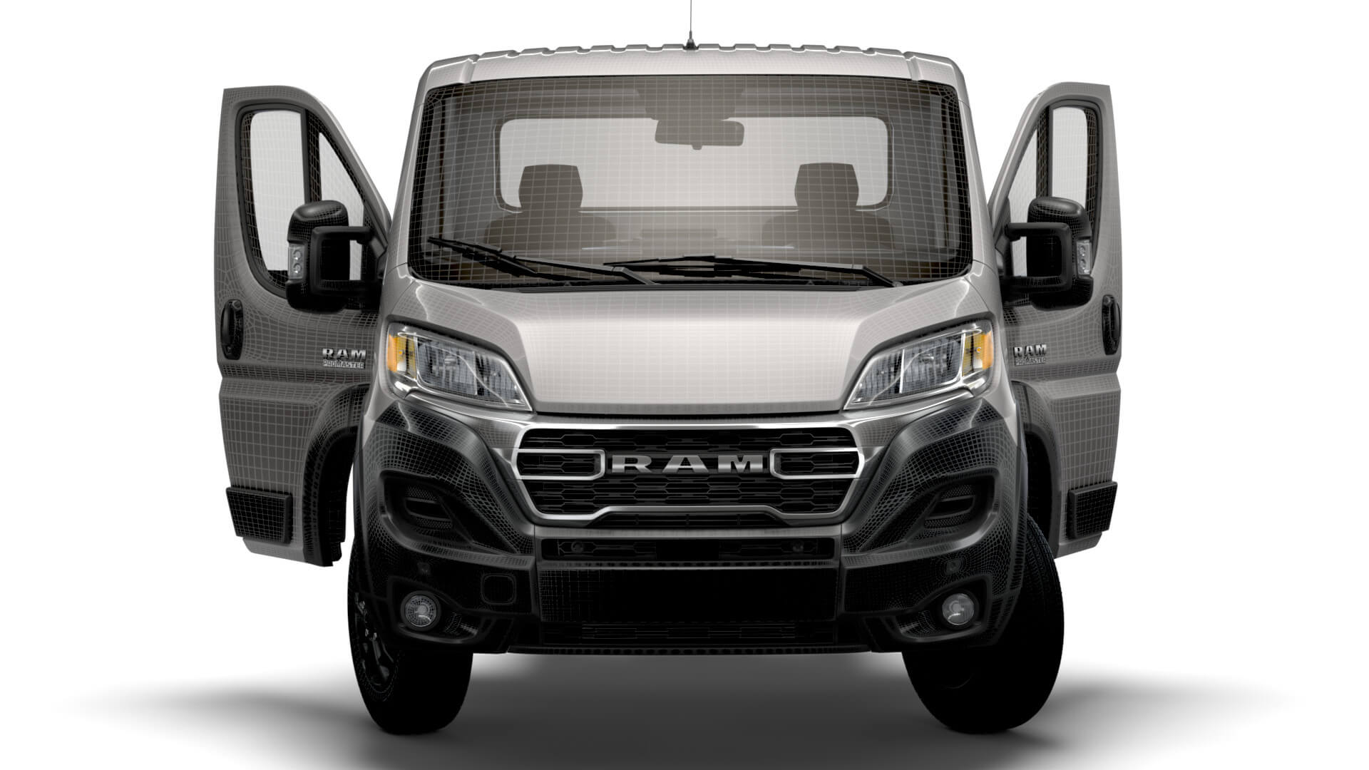 Ram Promaster Chassis Hqinterior Scab 3800WB 2023 - 3D Model by Creator 3D