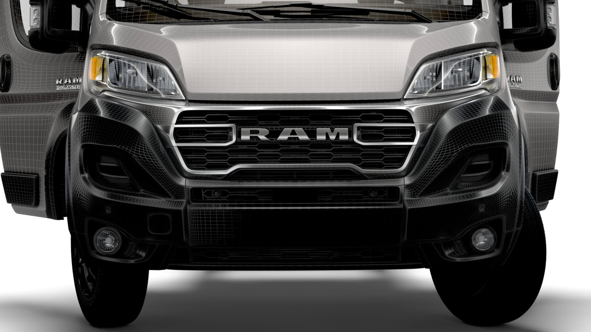 Ram Promaster Chassis Hqinterior Scab 3800WB 2023 - 3D Model by Creator 3D