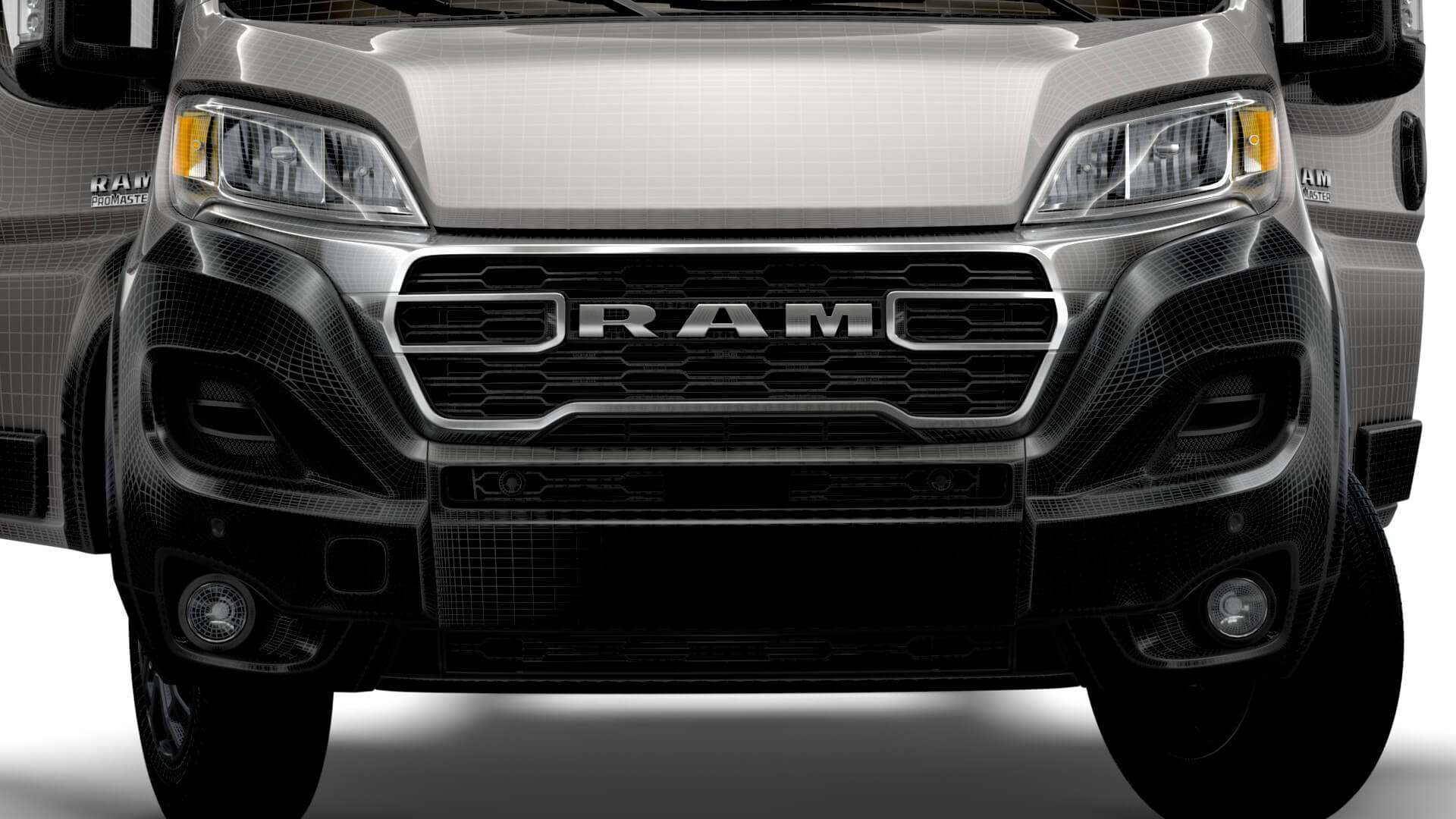 Ram Promaster Chassis Hqinterior Scab 3800WB 2023 - 3D Model by Creator 3D