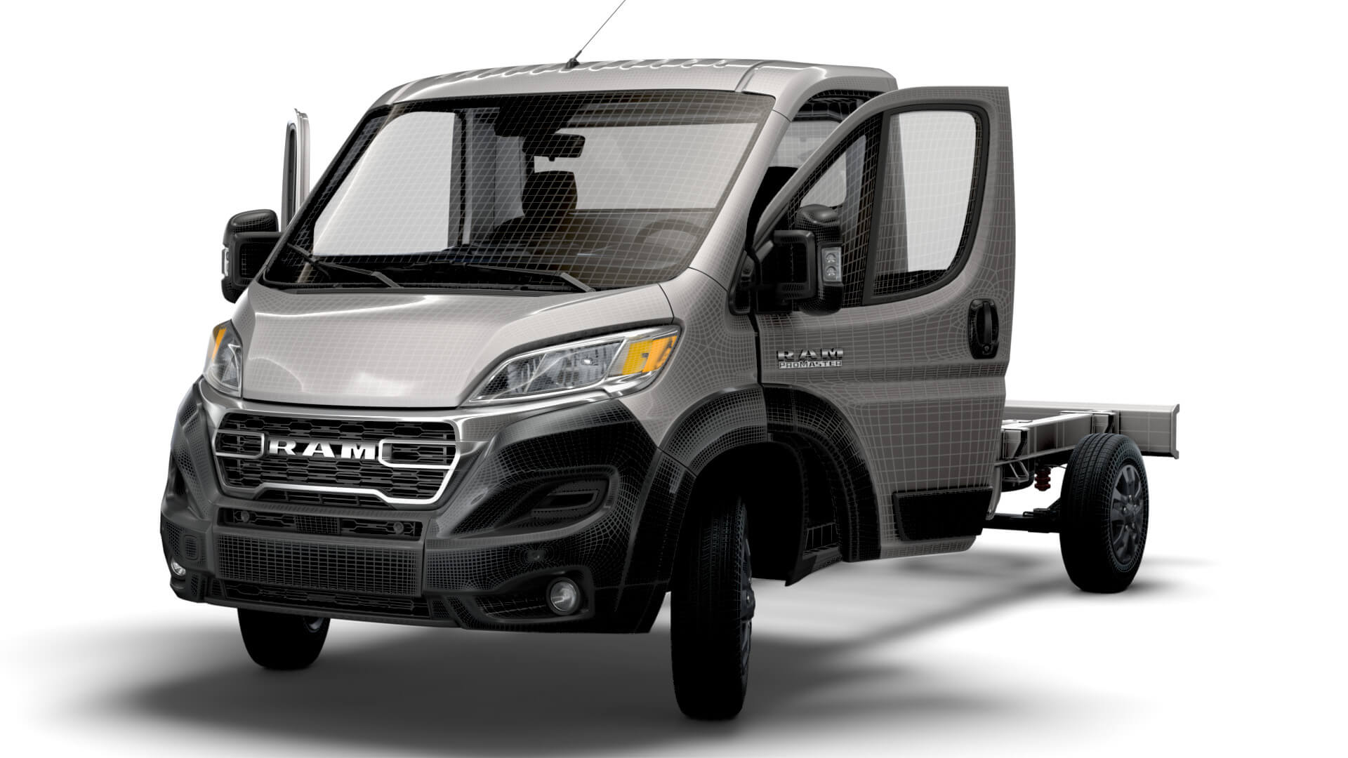 Ram Promaster Chassis Hqinterior Scab 3800WB 2023 - 3D Model by Creator 3D