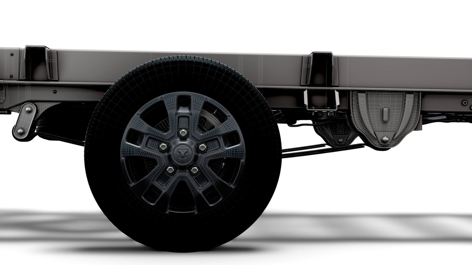 Ram Promaster Chassis Hqinterior Scab 3800WB 2023 - 3D Model by Creator 3D