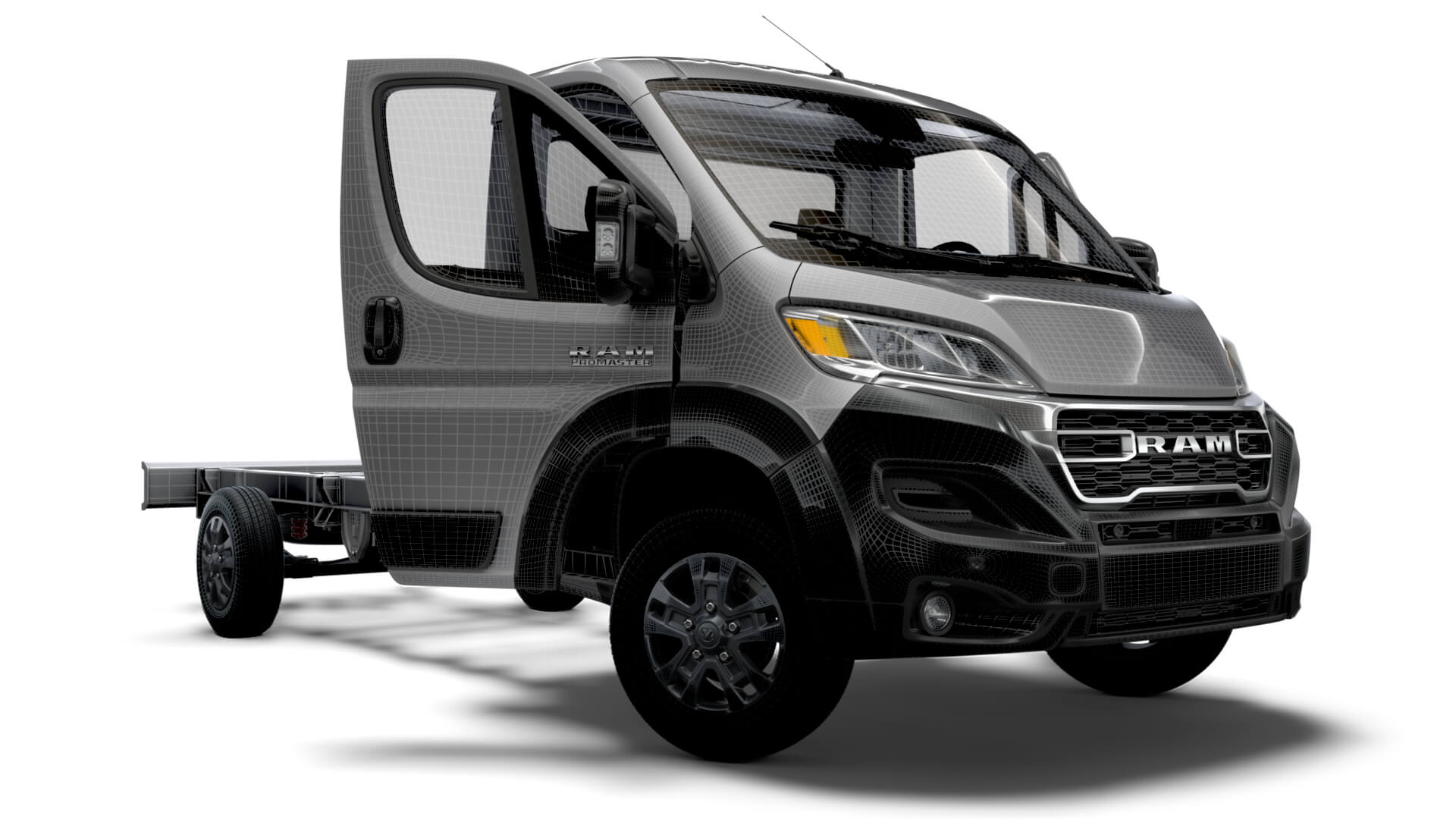 Ram Promaster Chassis Hqinterior Scab 4035Wbxl 2023 - 3D Model by ...