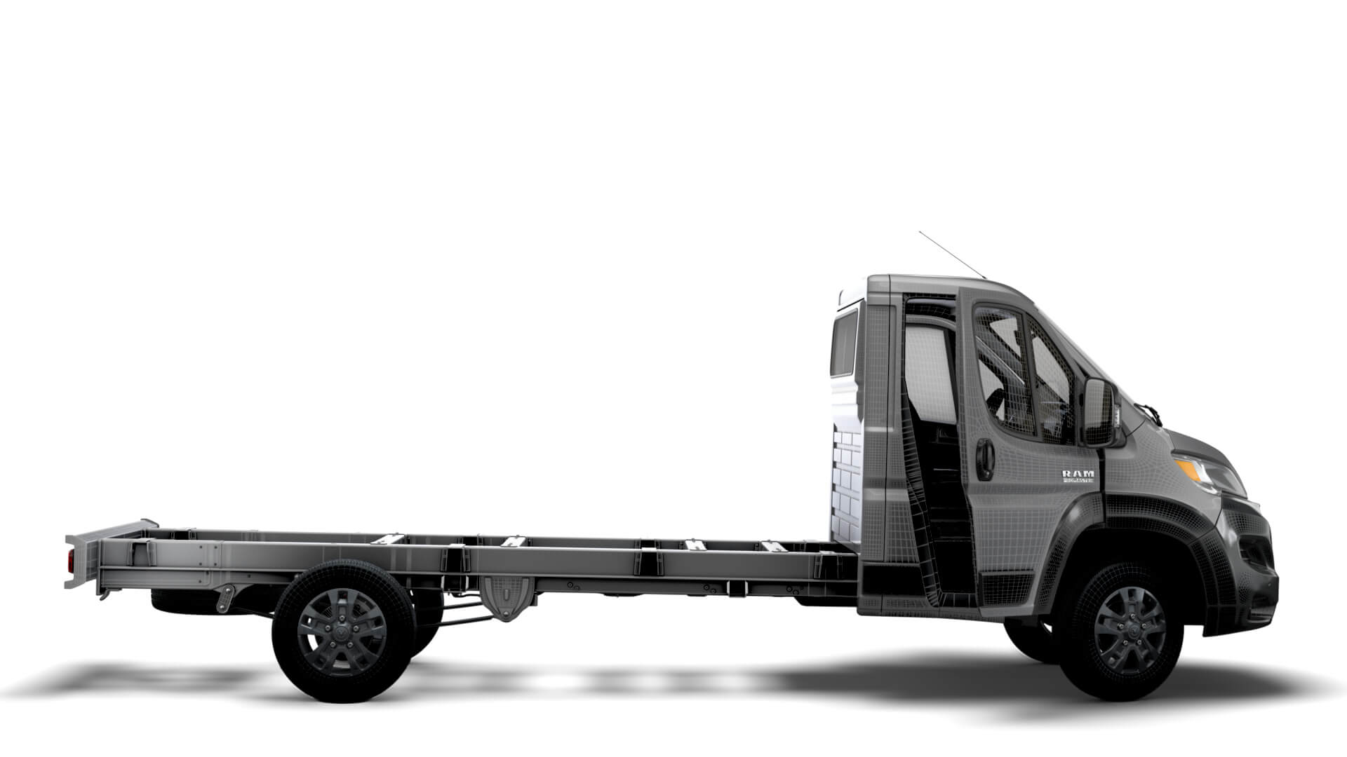 Ram Promaster Chassis Hqinterior Scab 4035Wbxl 2023 - 3D Model by ...