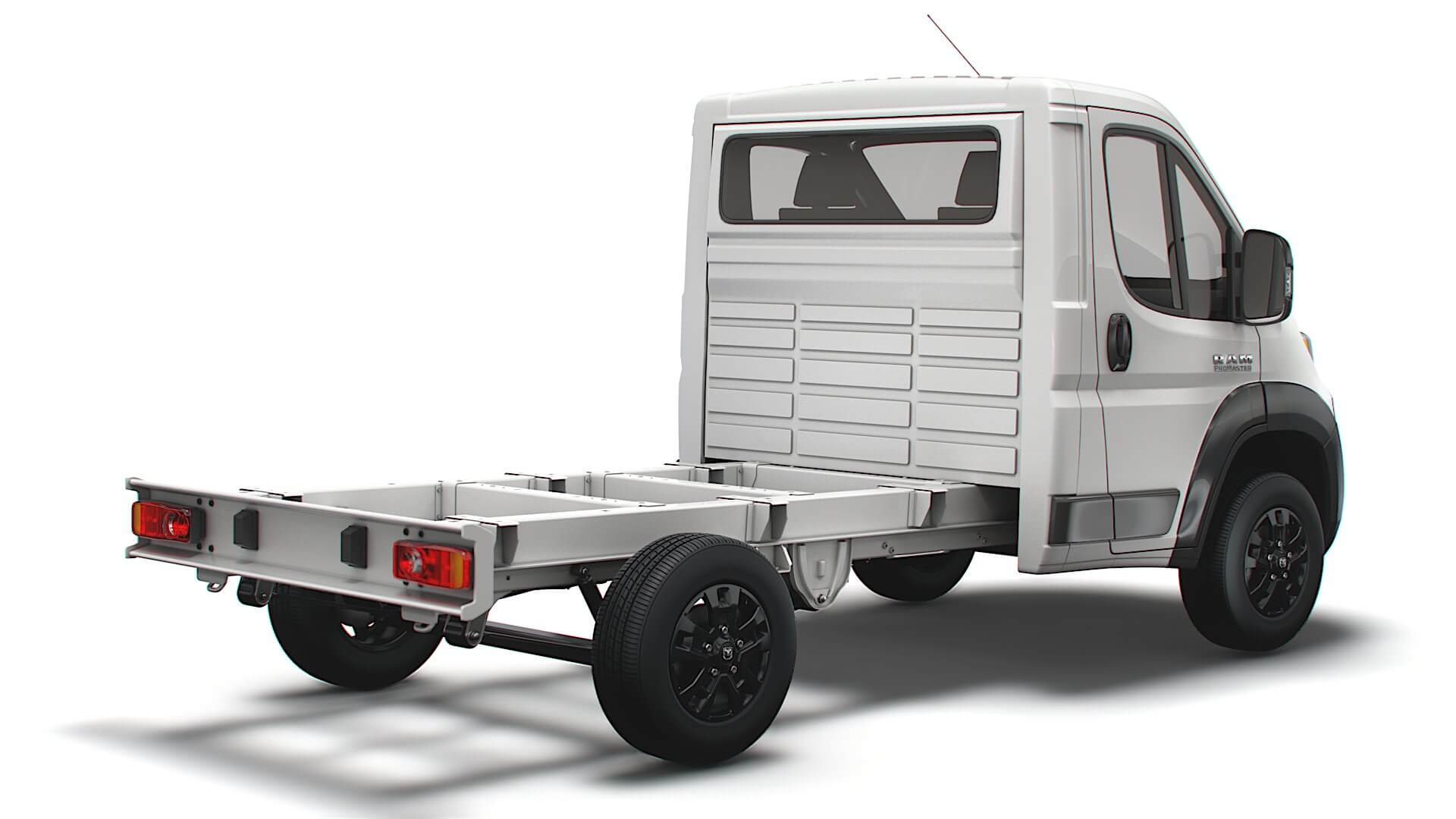 RAM Promaster Chassis Truck 3000WB 2022 - 3D Model by Creator 3D