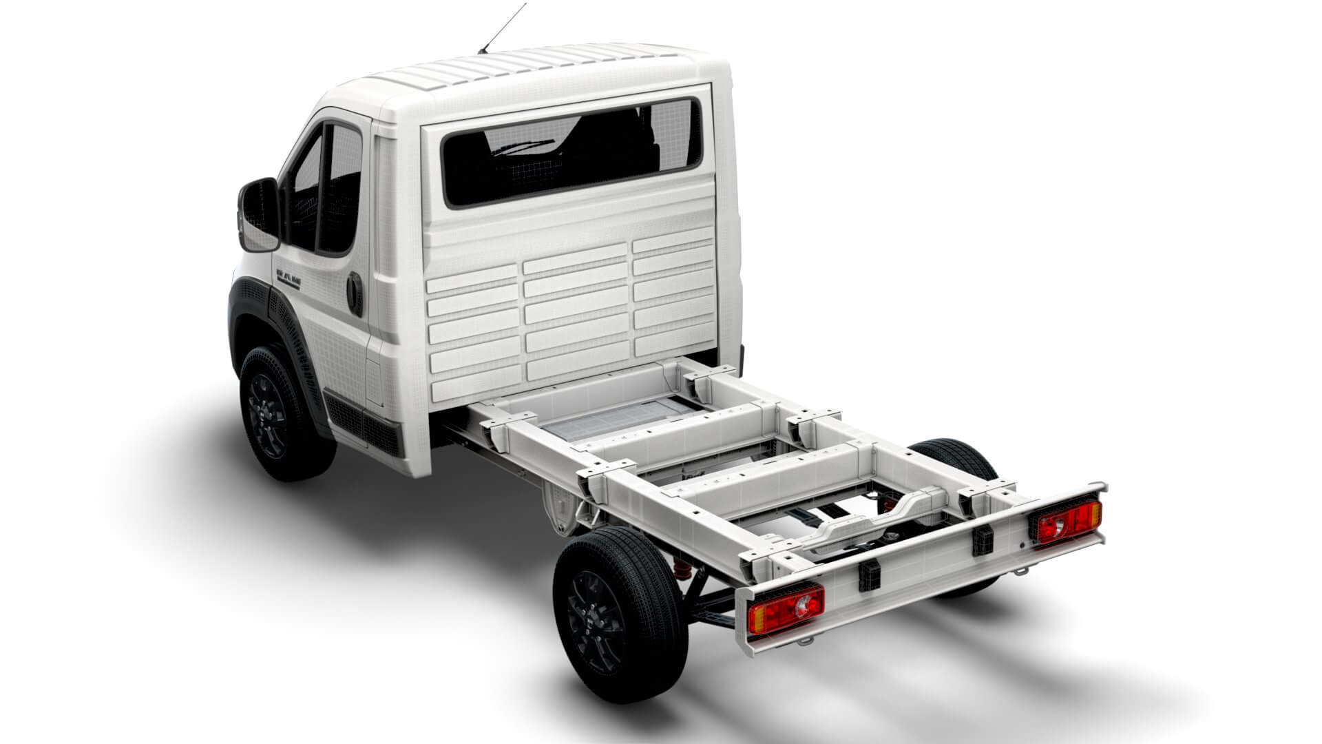 RAM Promaster Chassis Truck 3000WB 2022 - 3D Model by Creator 3D