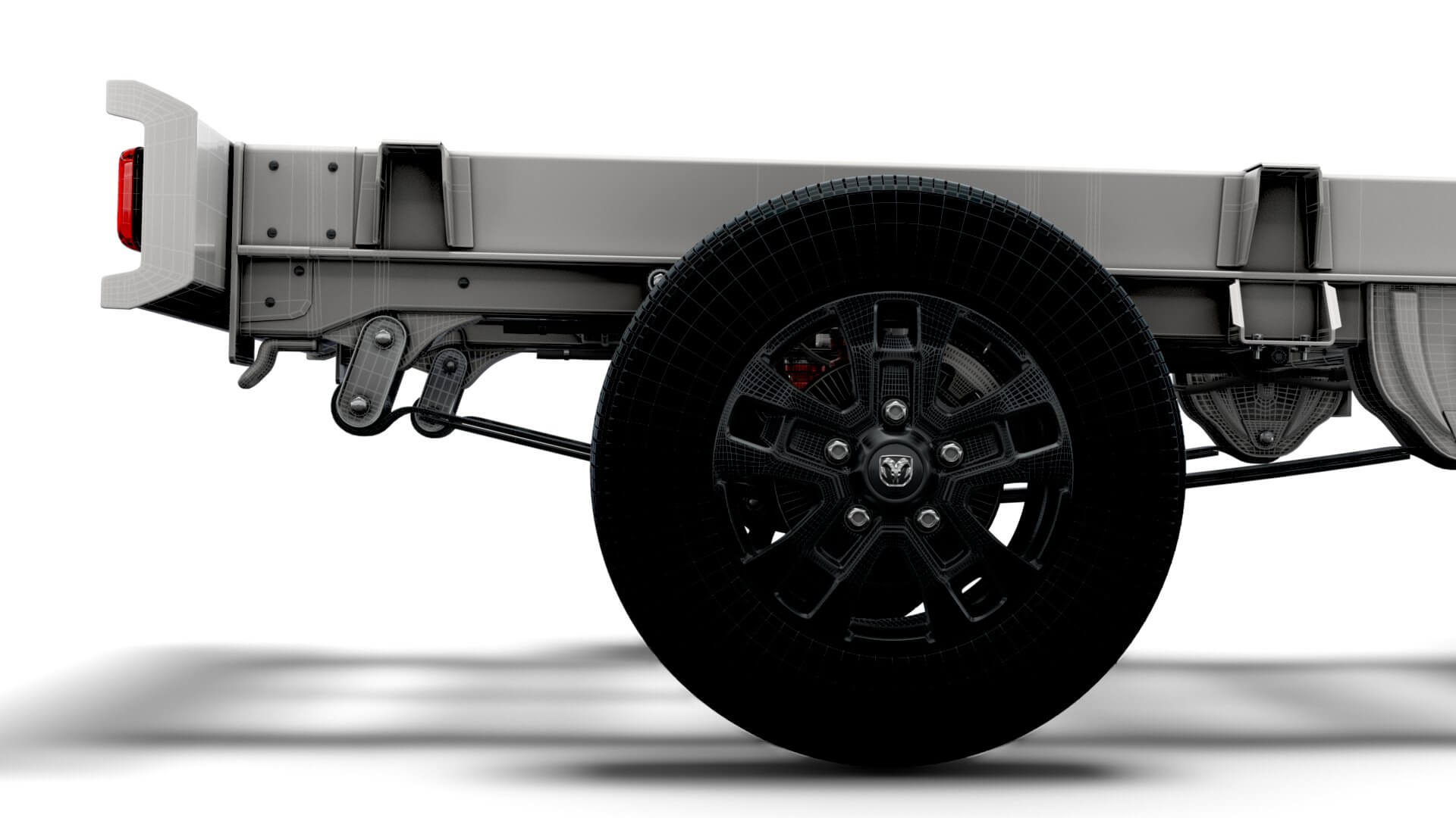 RAM Promaster Chassis Truck 3000WB 2022 - 3D Model by Creator 3D