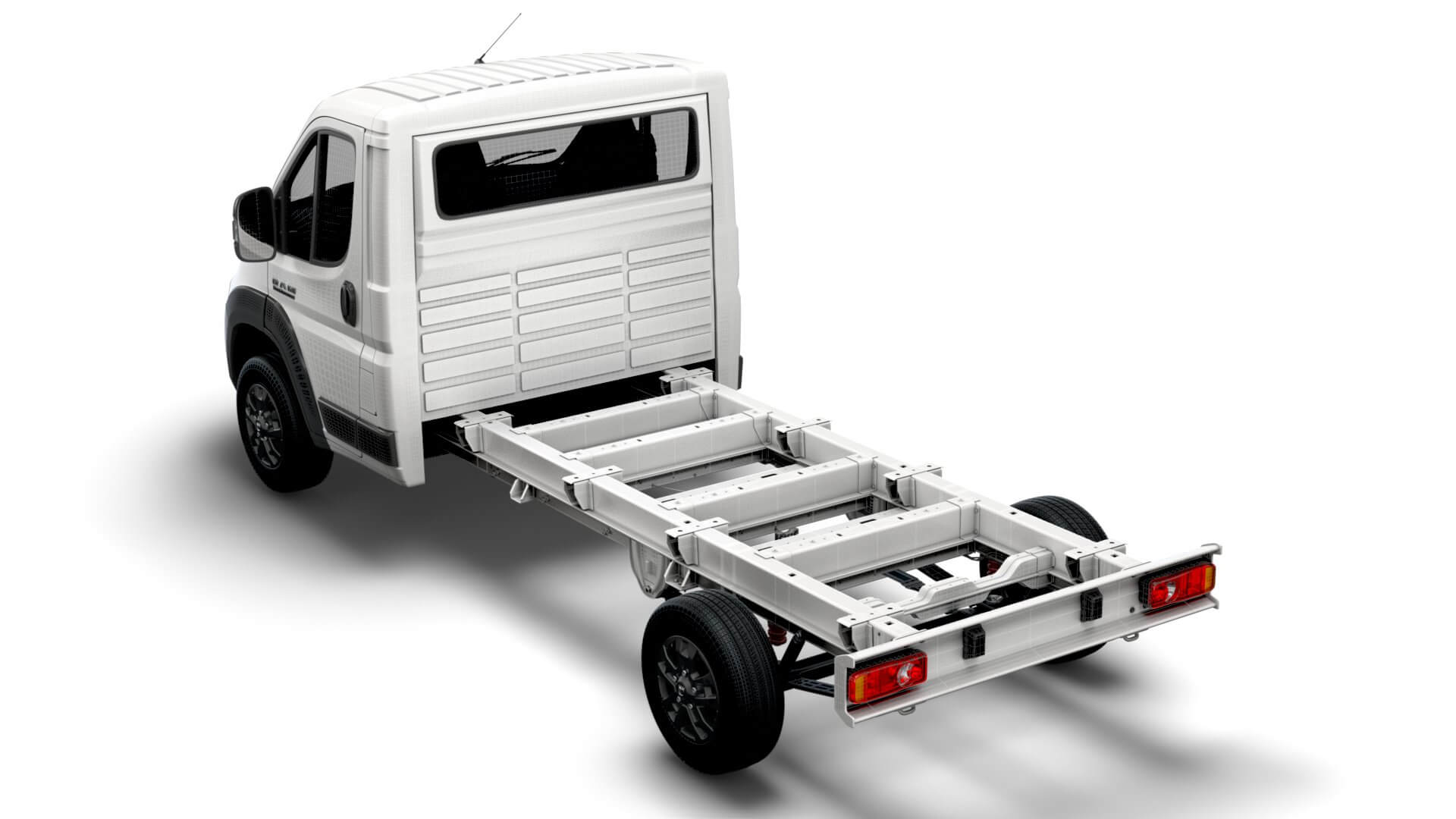 RAM Promaster Chassis Truck 3800WB 2022 - 3D Model by Creator 3D