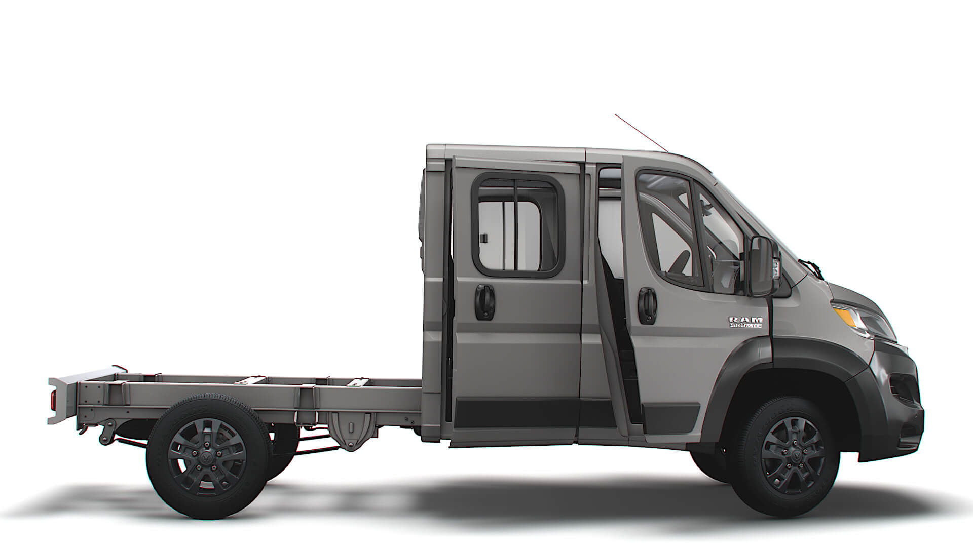 Ram Promaster Chassis Truck Crcab 3450WB Hqinterior 2023 - 3D Model by ...