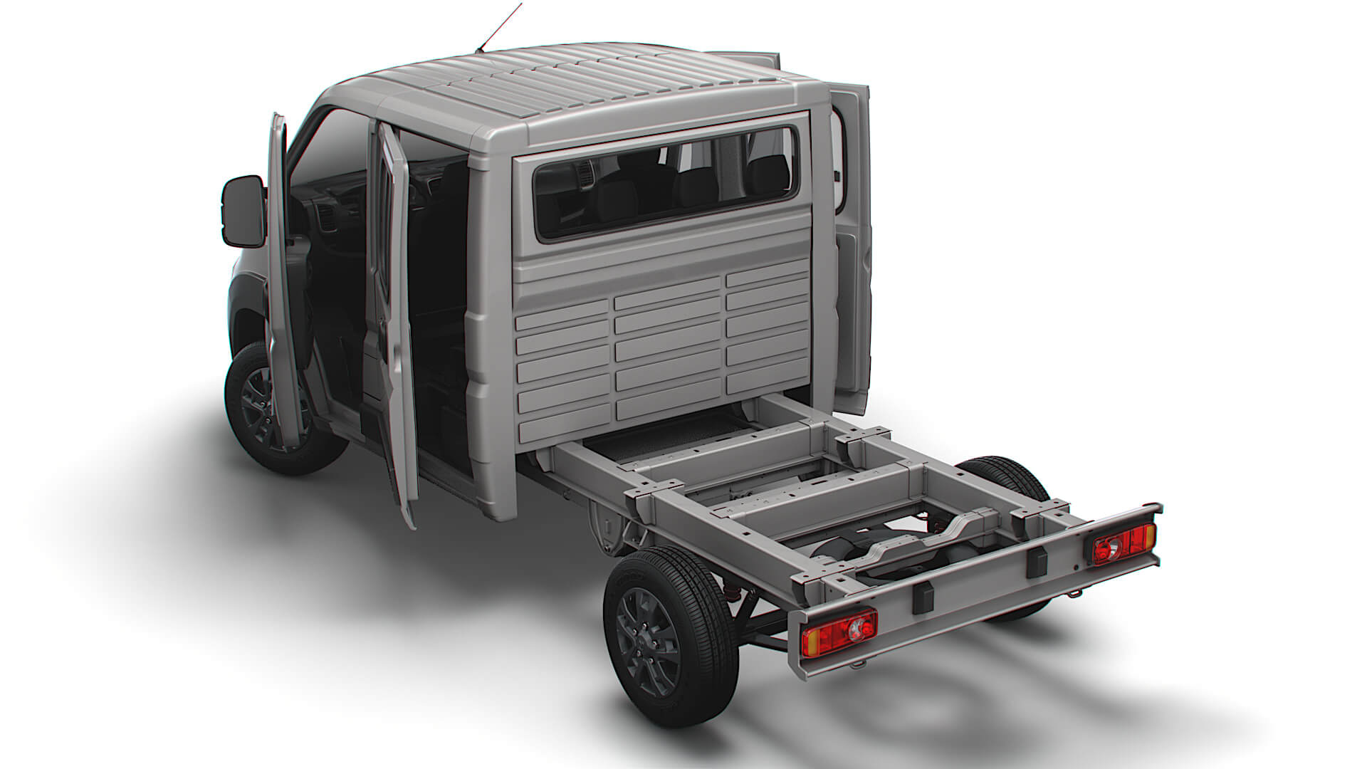 Ram Promaster Chassis Truck Crcab 3450WB Hqinterior 2023 - 3D Model by ...