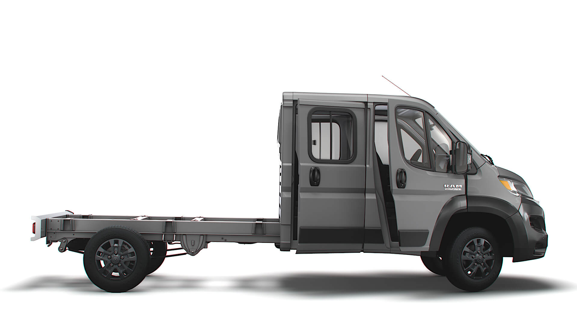 Ram Promaster Chassis Truck Crcab 4035WB Hqinterior 2023 - 3D Model by ...