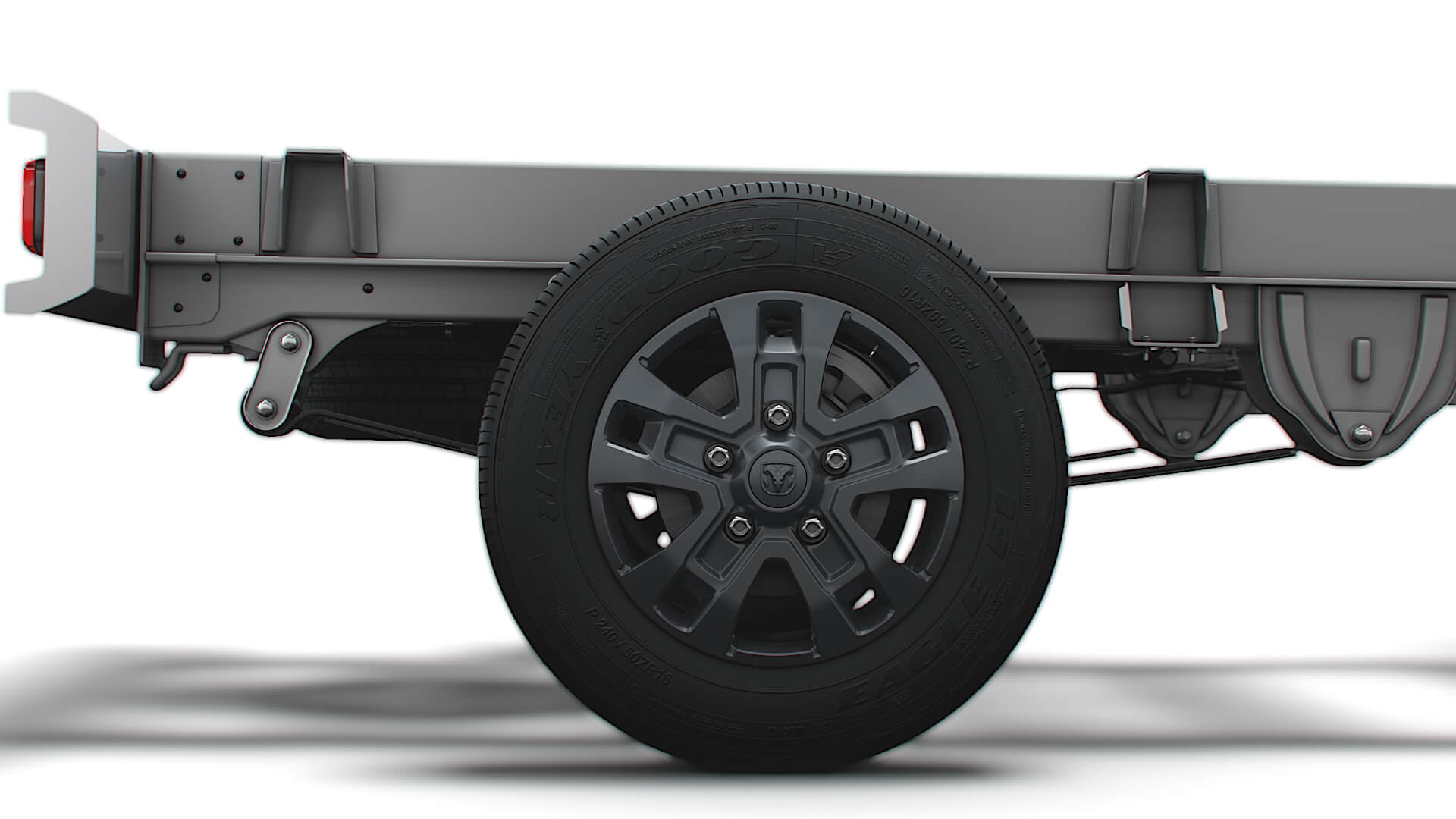 Ram Promaster Chassis Truck Crcab 4035WB Hqinterior 2023 - 3D Model by ...