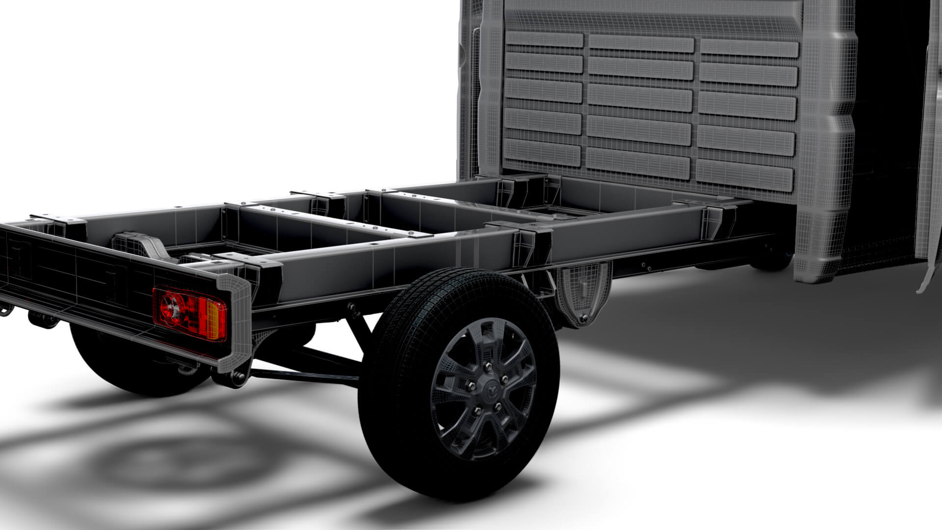 Ram Promaster Chassis Truck Crcab 4035WB Hqinterior 2023 - 3D Model by ...