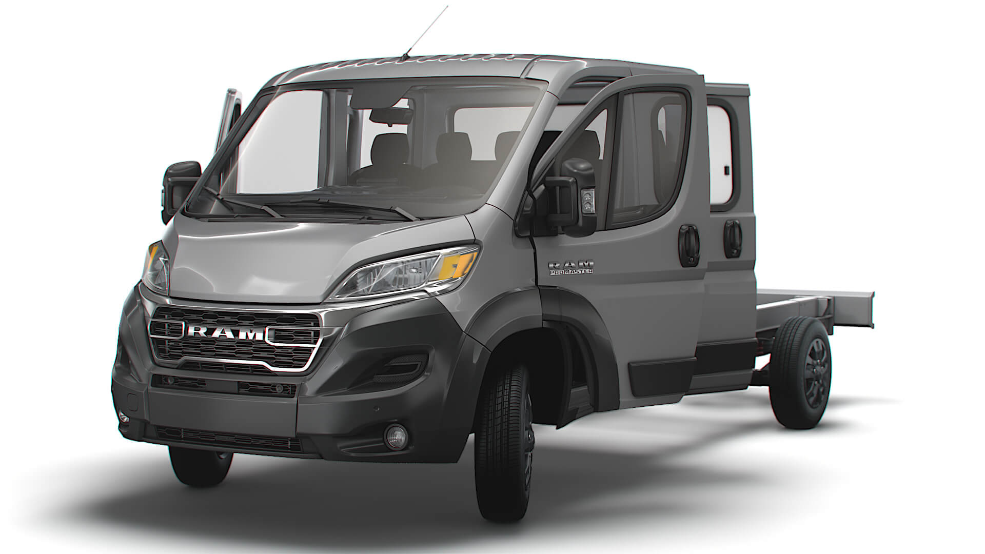 Ram Promaster Chassis Truck Crcab 4035Wbxl Hqinterior 2023 - 3D Model ...