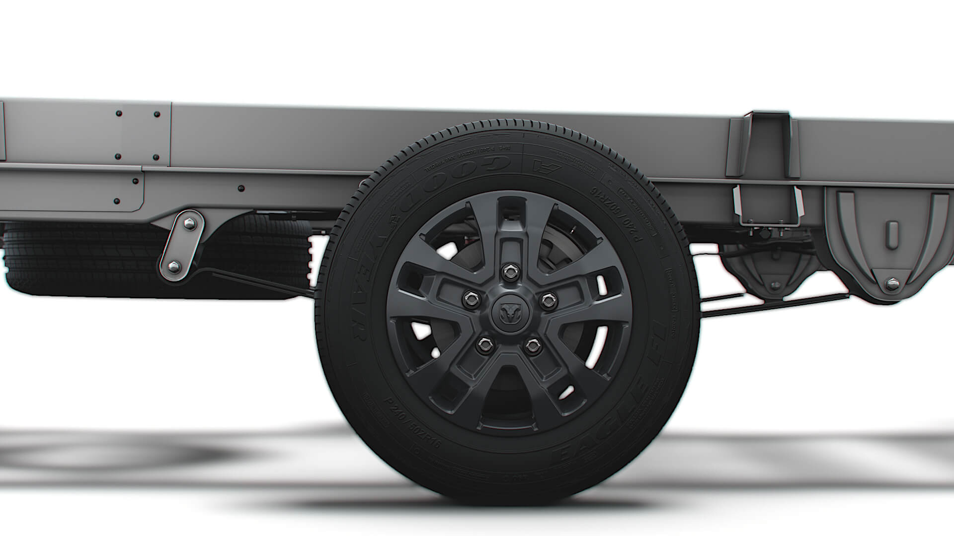 Ram Promaster Chassis Truck Crcab 4035Wbxl Hqinterior 2023 - 3D Model ...