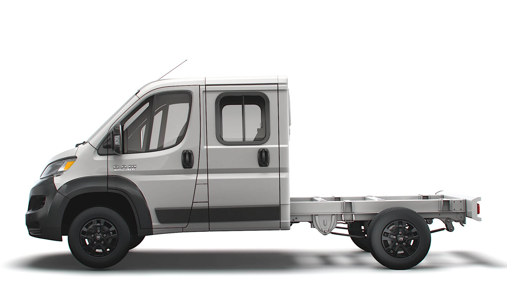 RAM Promaster Chassis Truck Crew Cab 3450 WB 2023 - 3D Model by Creator 3D