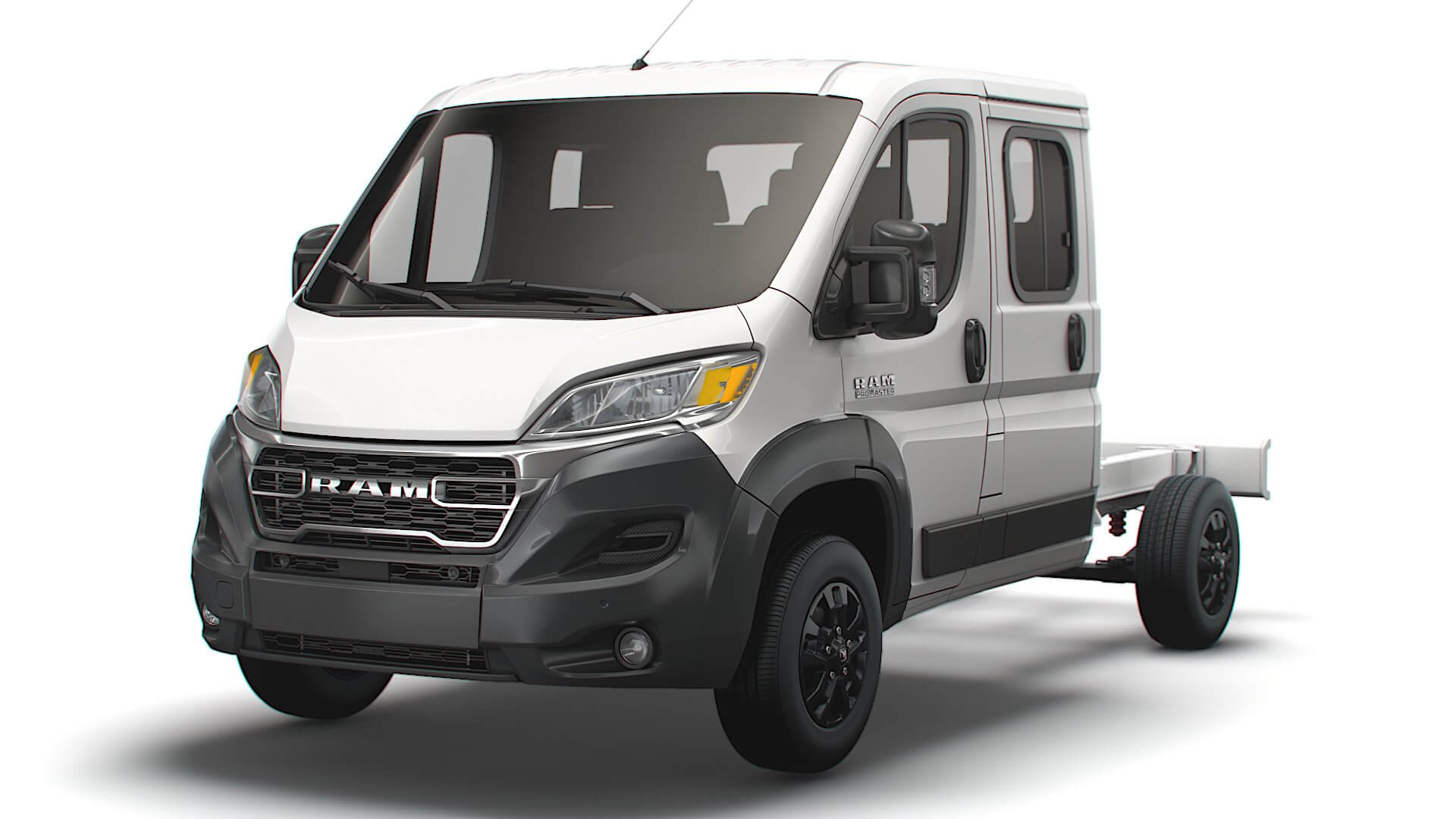 RAM Promaster Chassis Truck Crew Cab 3450 WB 2023 - 3D Model by Creator 3D