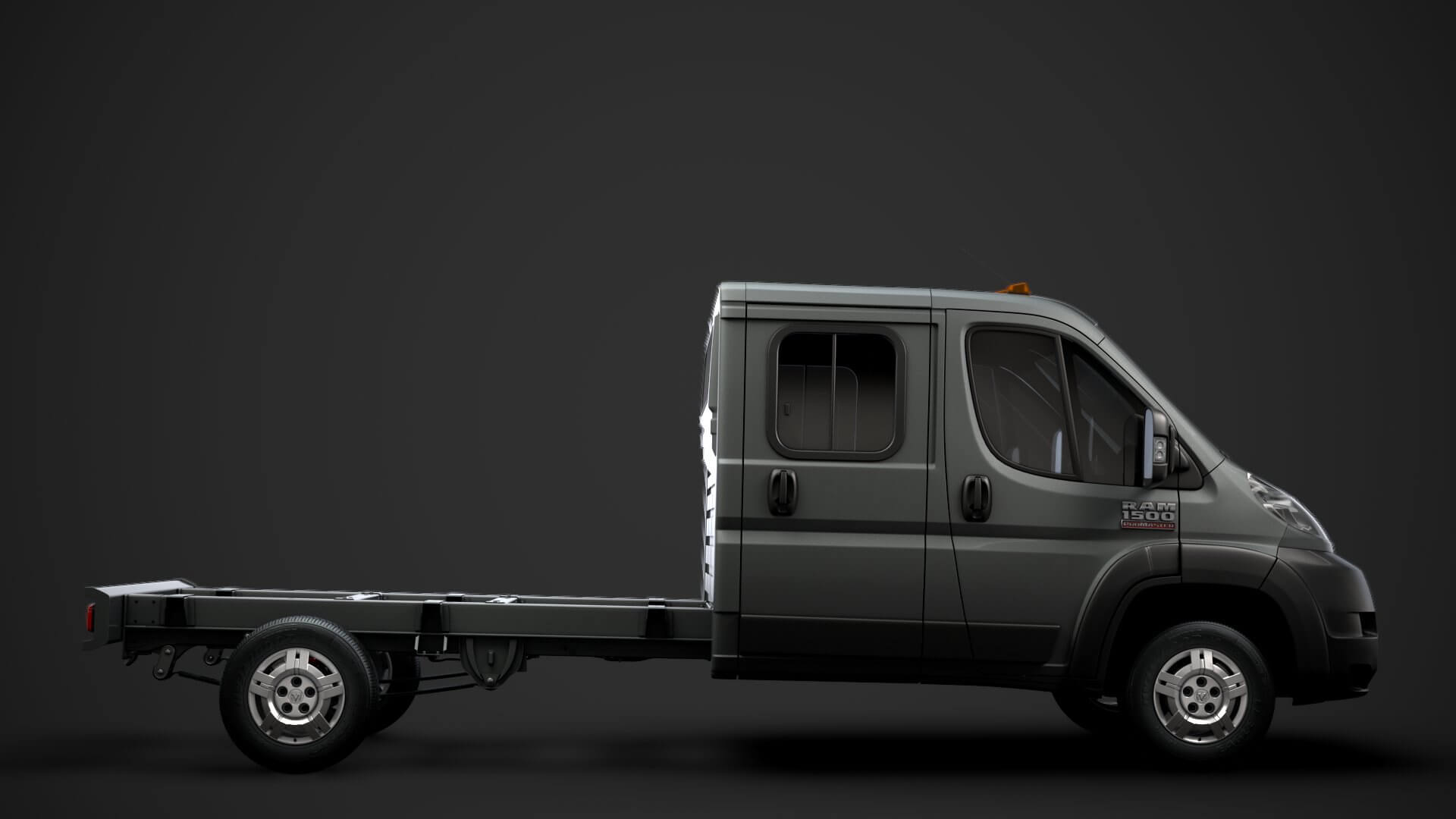 Ram Promaster Chassis Truck Crew Cab 4035 WB 2020 - 3D Model by Creator 3D