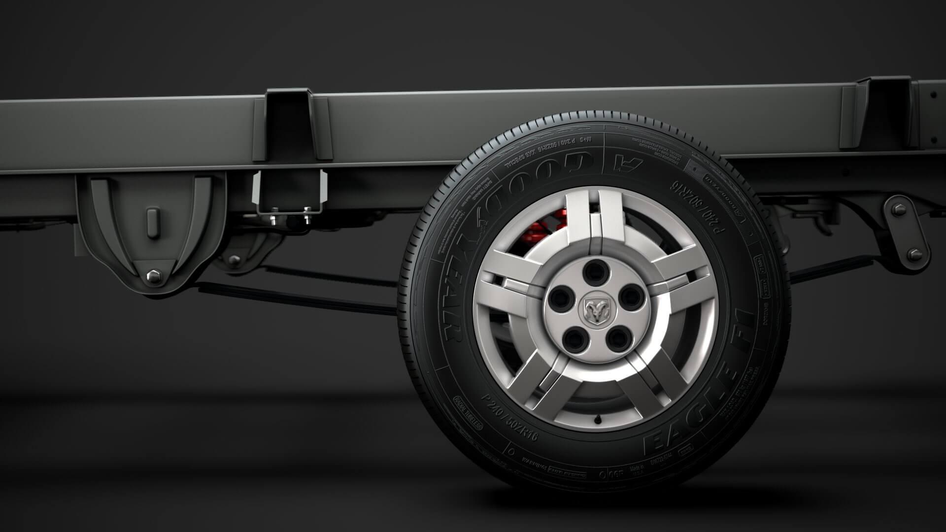 Ram Promaster Chassis Truck Crew Cab 4035 WB 2020 - 3D Model by Creator 3D