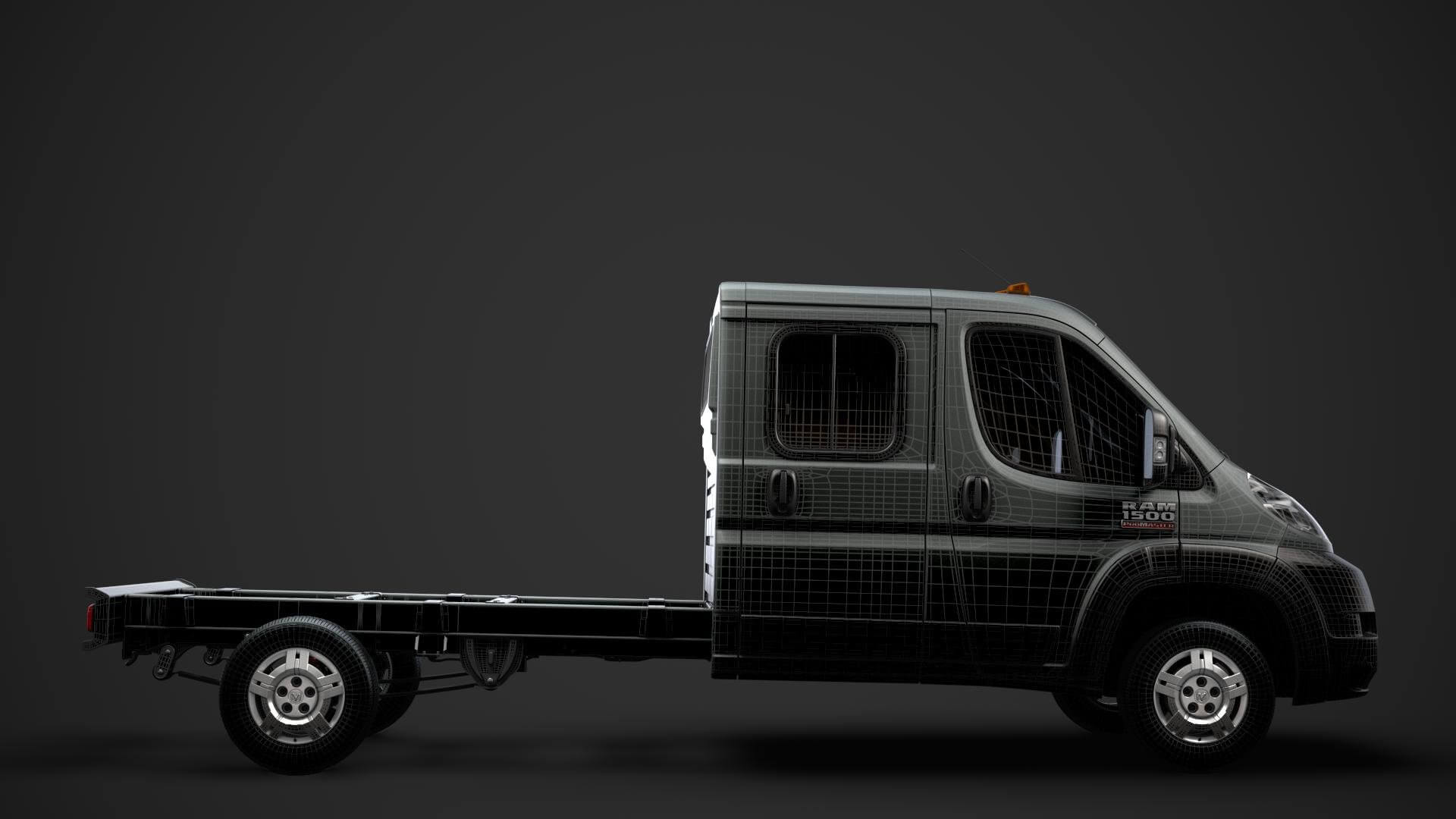 Ram Promaster Chassis Truck Crew Cab 4035 WB 2020 - 3D Model by Creator 3D