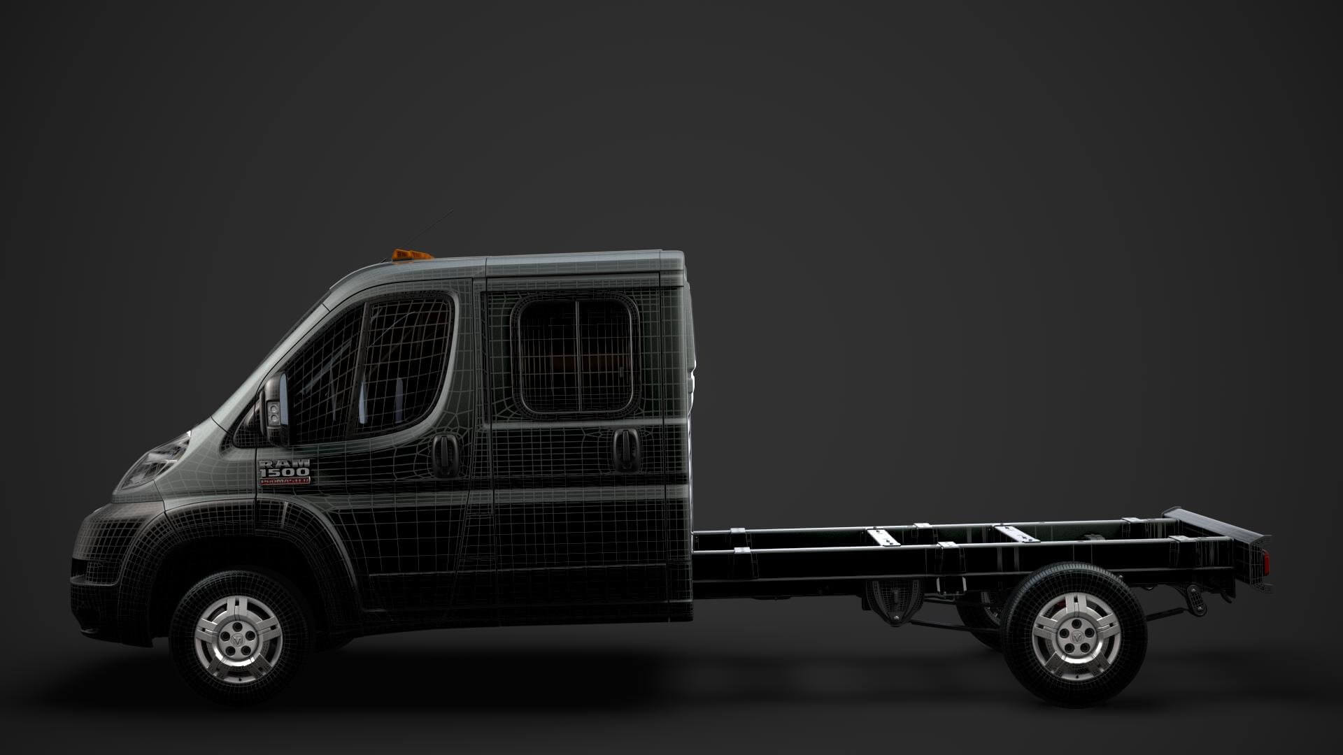 Ram Promaster Chassis Truck Crew Cab 4035 WB 2020 - 3D Model by Creator 3D