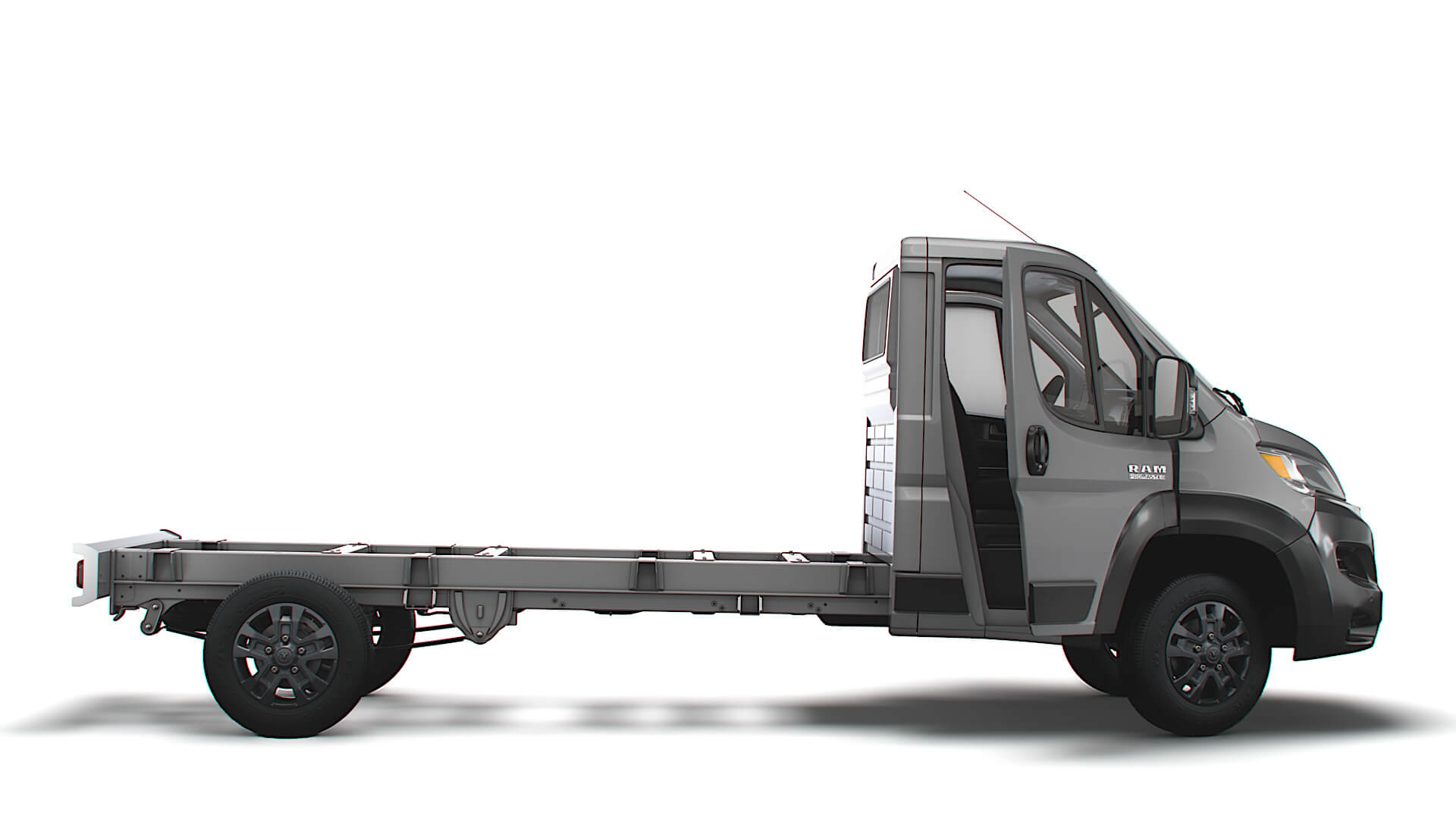 Ram Promaster Chassis Truck Scab 4035WB Hqinterior 2023 - 3D Model by ...