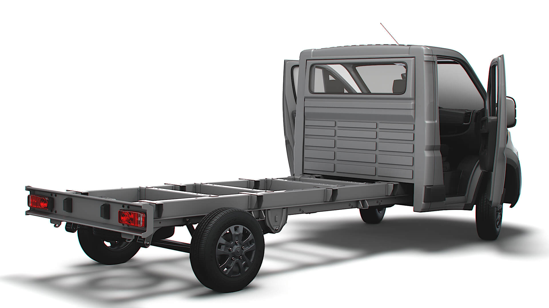 Ram Promaster Chassis Truck Scab 4035WB Hqinterior 2023 - 3D Model by ...