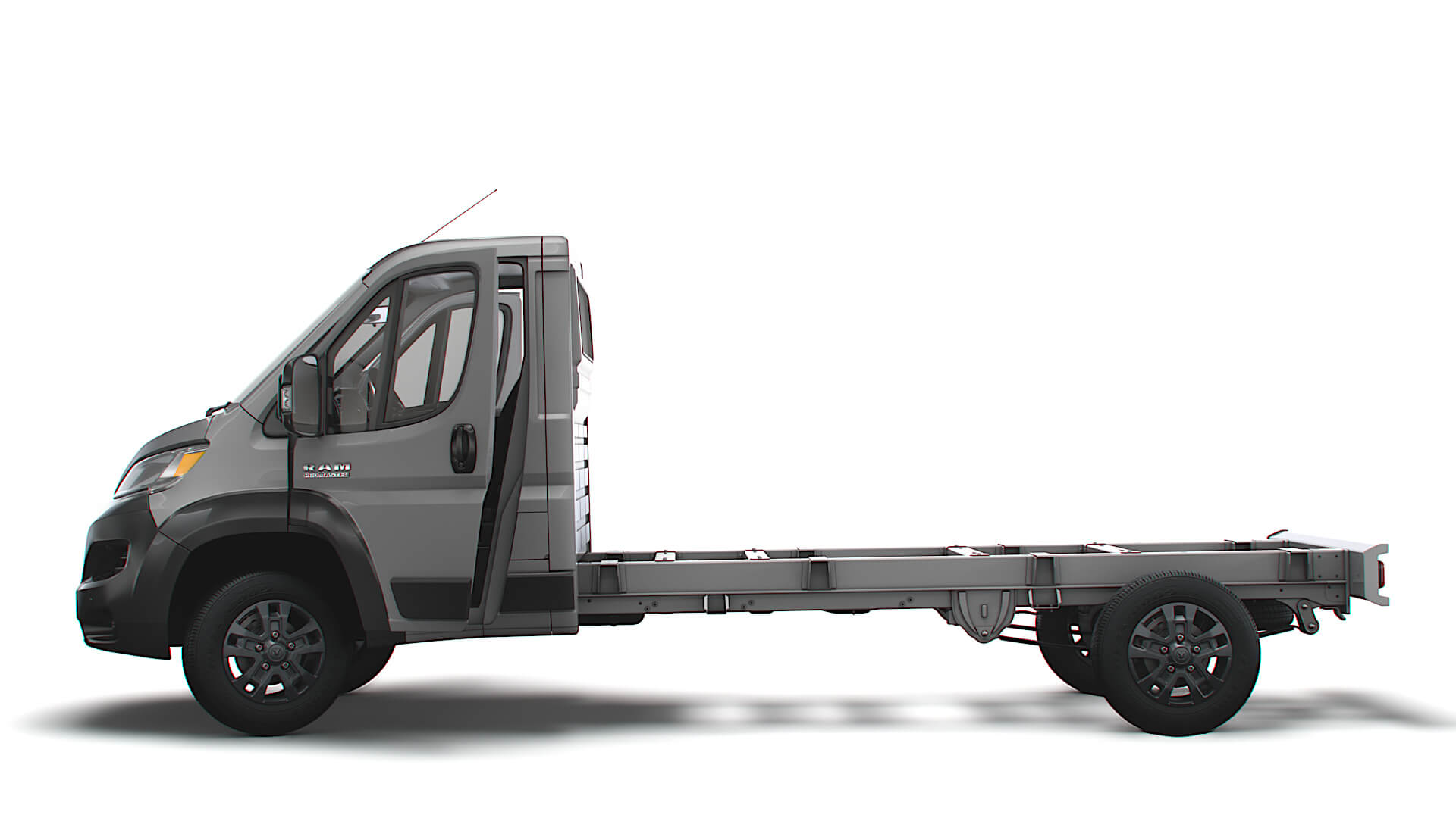 Ram Promaster Chassis Truck Scab 4035WB Hqinterior 2023 - 3D Model by ...