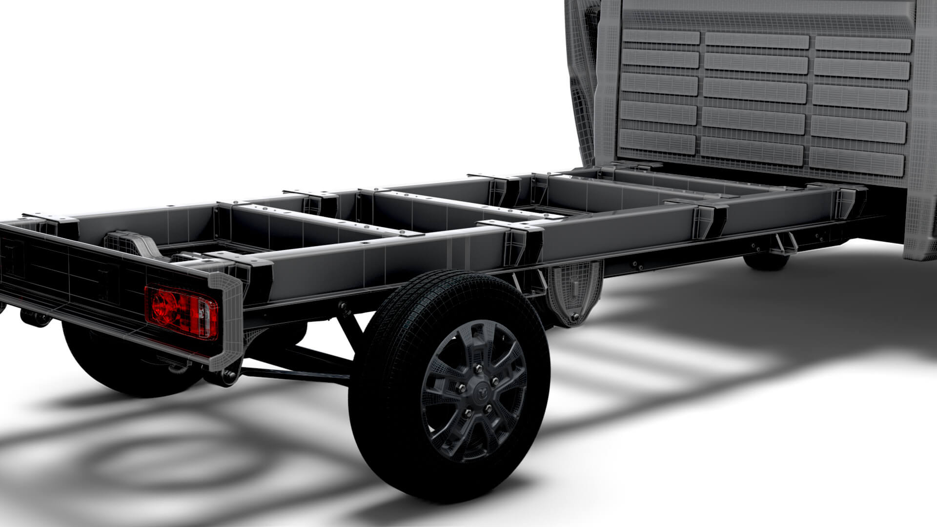 Ram Promaster Chassis Truck Scab 4035WB Hqinterior 2023 - 3D Model by ...