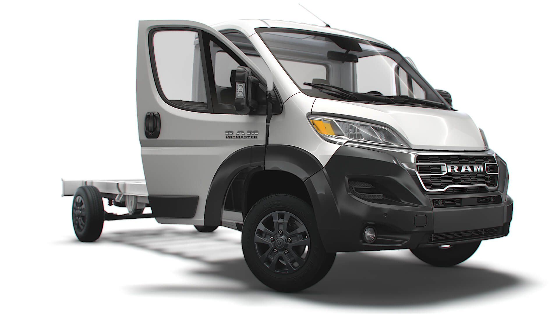 Ram Promaster Chassis Truck Scab 4300WB Hqinterior 2023 - 3D Model by ...