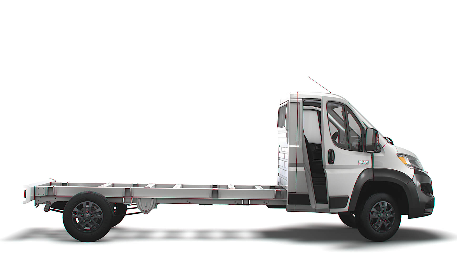 Ram Promaster Chassis Truck Scab 4300WB Hqinterior 2023 - 3D Model by ...