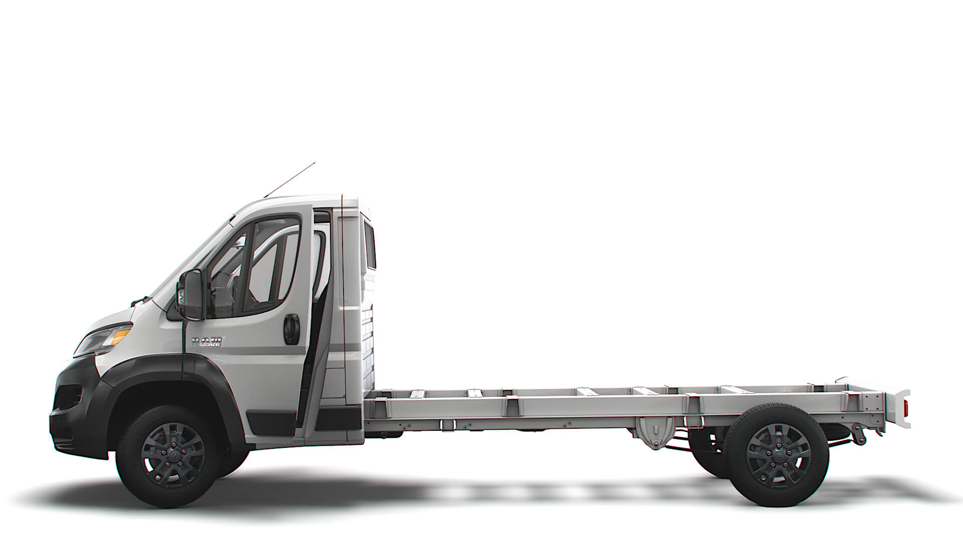 Ram Promaster Chassis Truck Scab 4300WB Hqinterior 2023 - 3D Model by ...