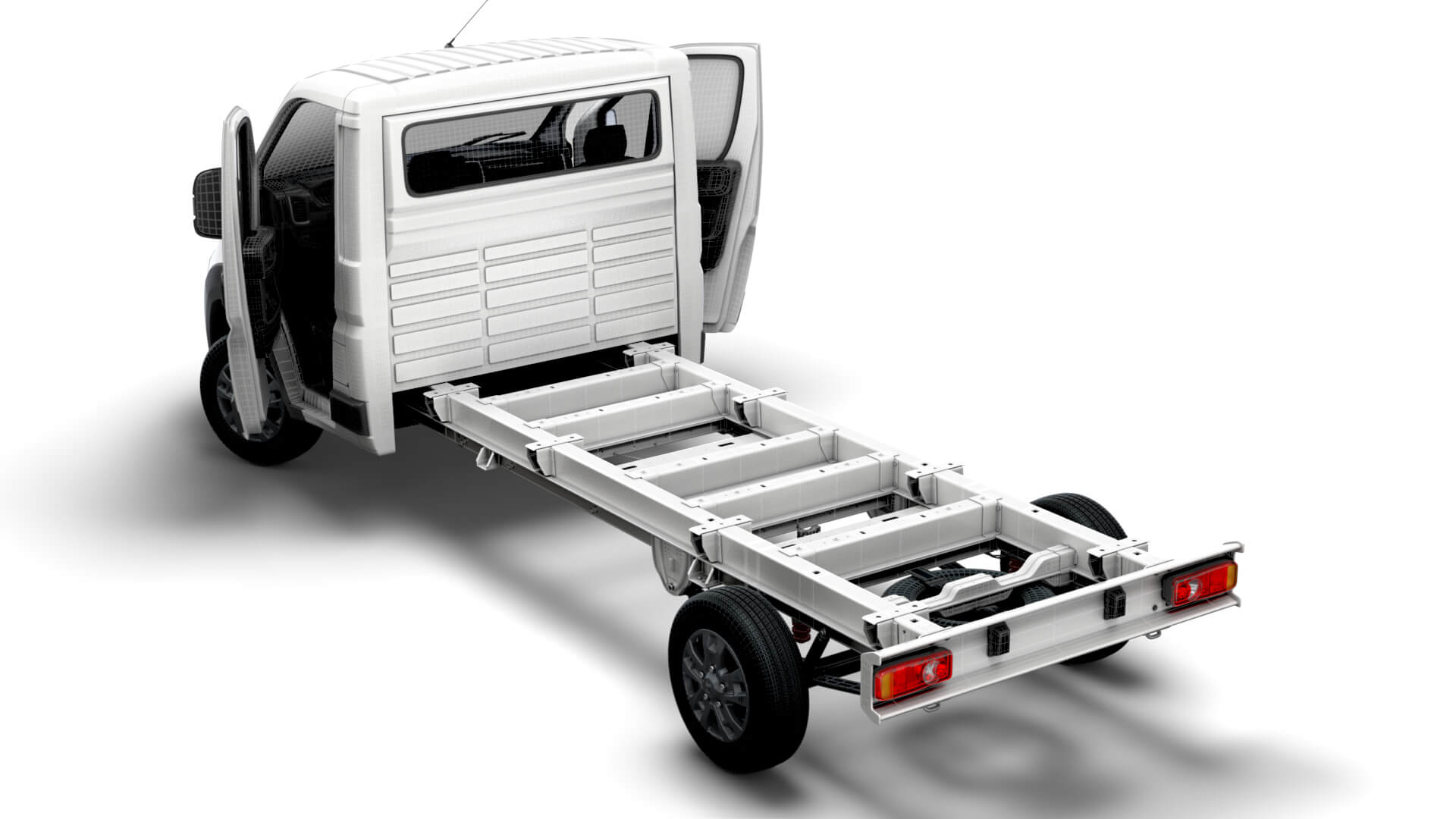 Ram Promaster Chassis Truck Scab 4300WB Hqinterior 2023 - 3D Model by ...