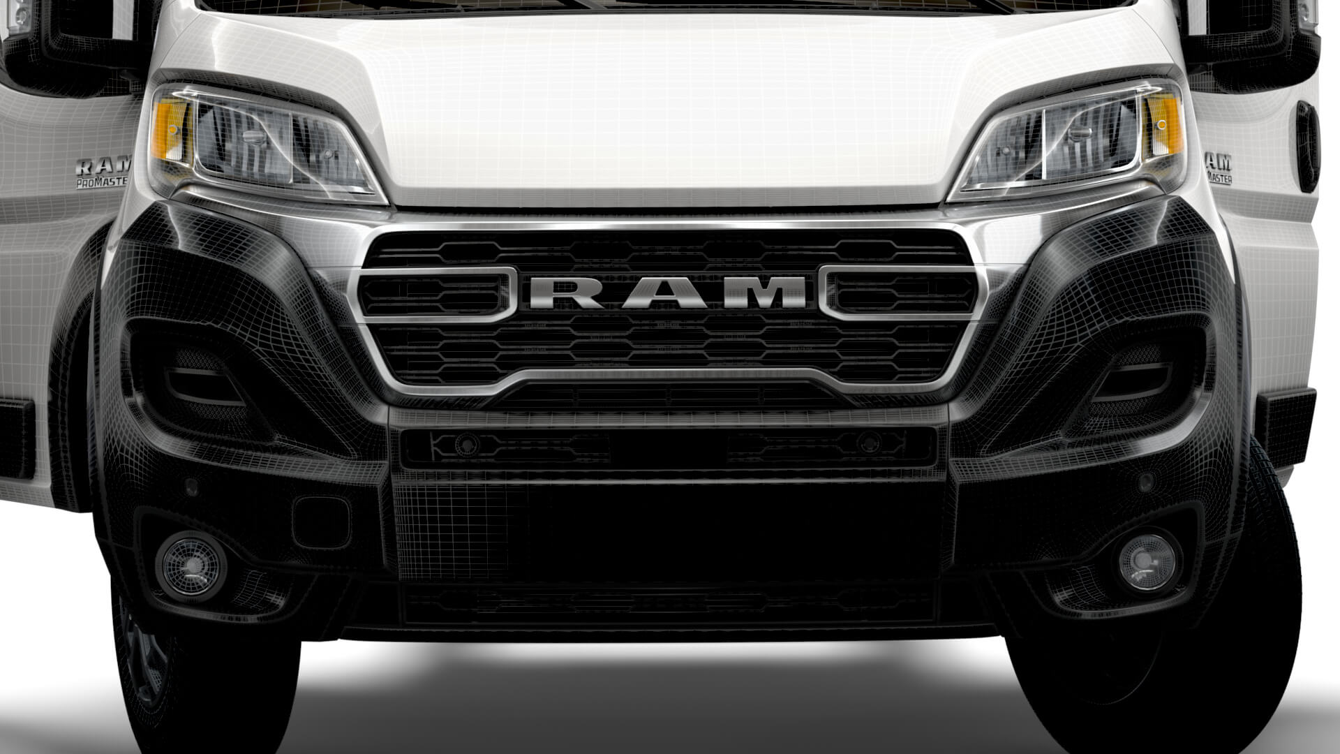 Ram Promaster Chassis Truck Scab 4300WB Hqinterior 2023 - 3D Model by ...