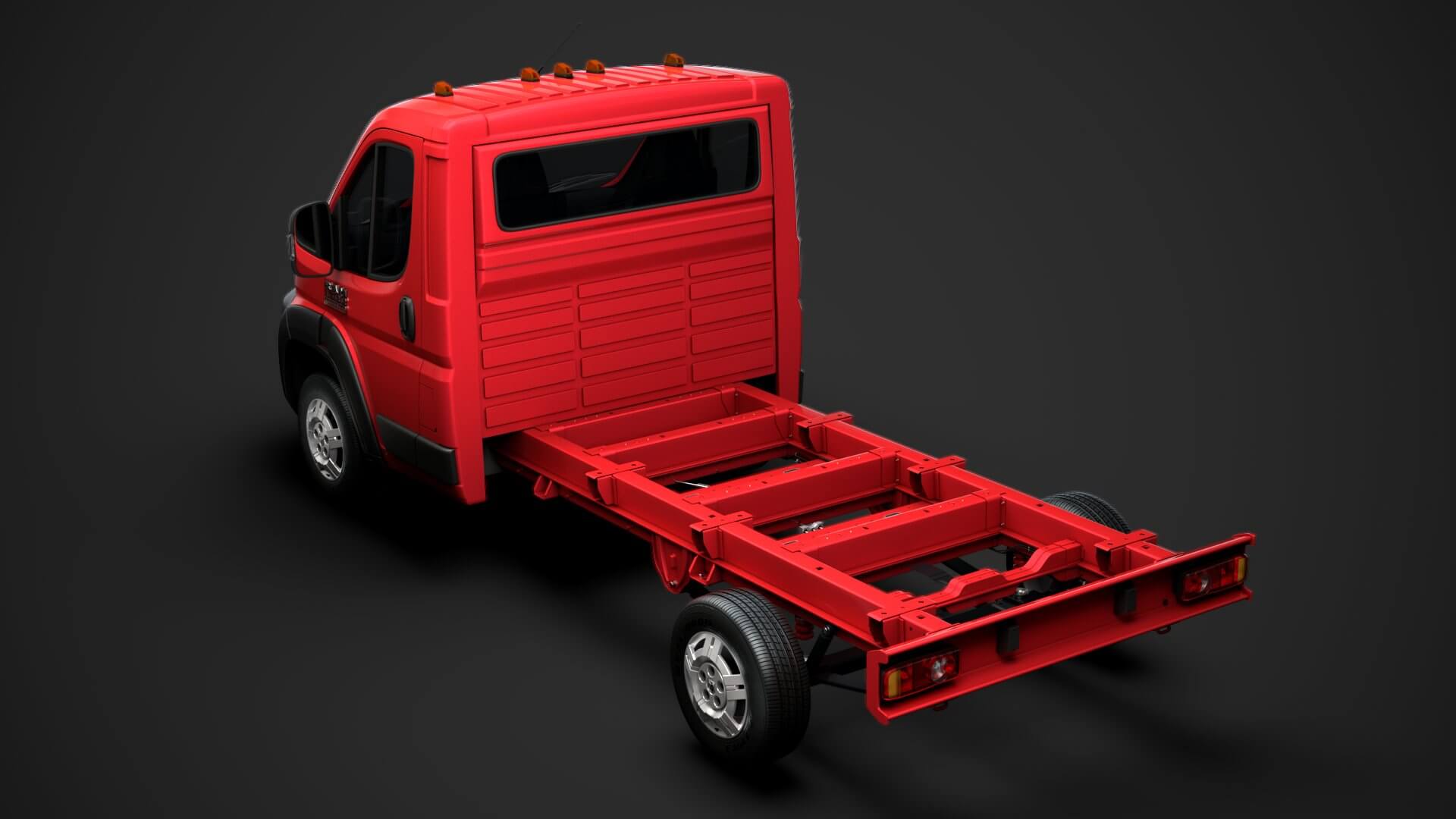 Ram Promaster Chassis Truck Single Cab 3450 WB 2020 - 3D Model by ...