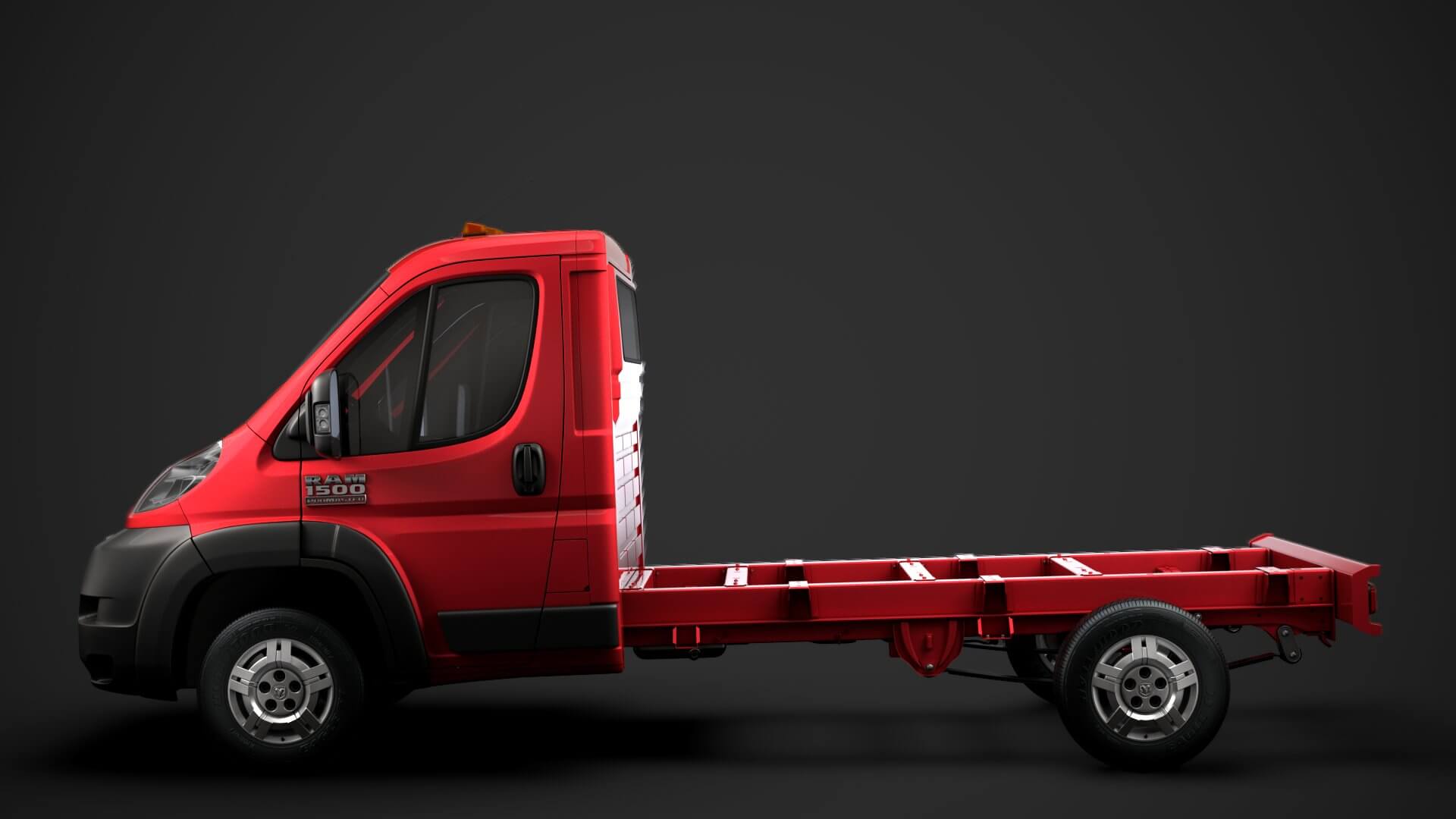 Ram Promaster Chassis Truck Single Cab 3450 WB 2020 - 3D Model by ...