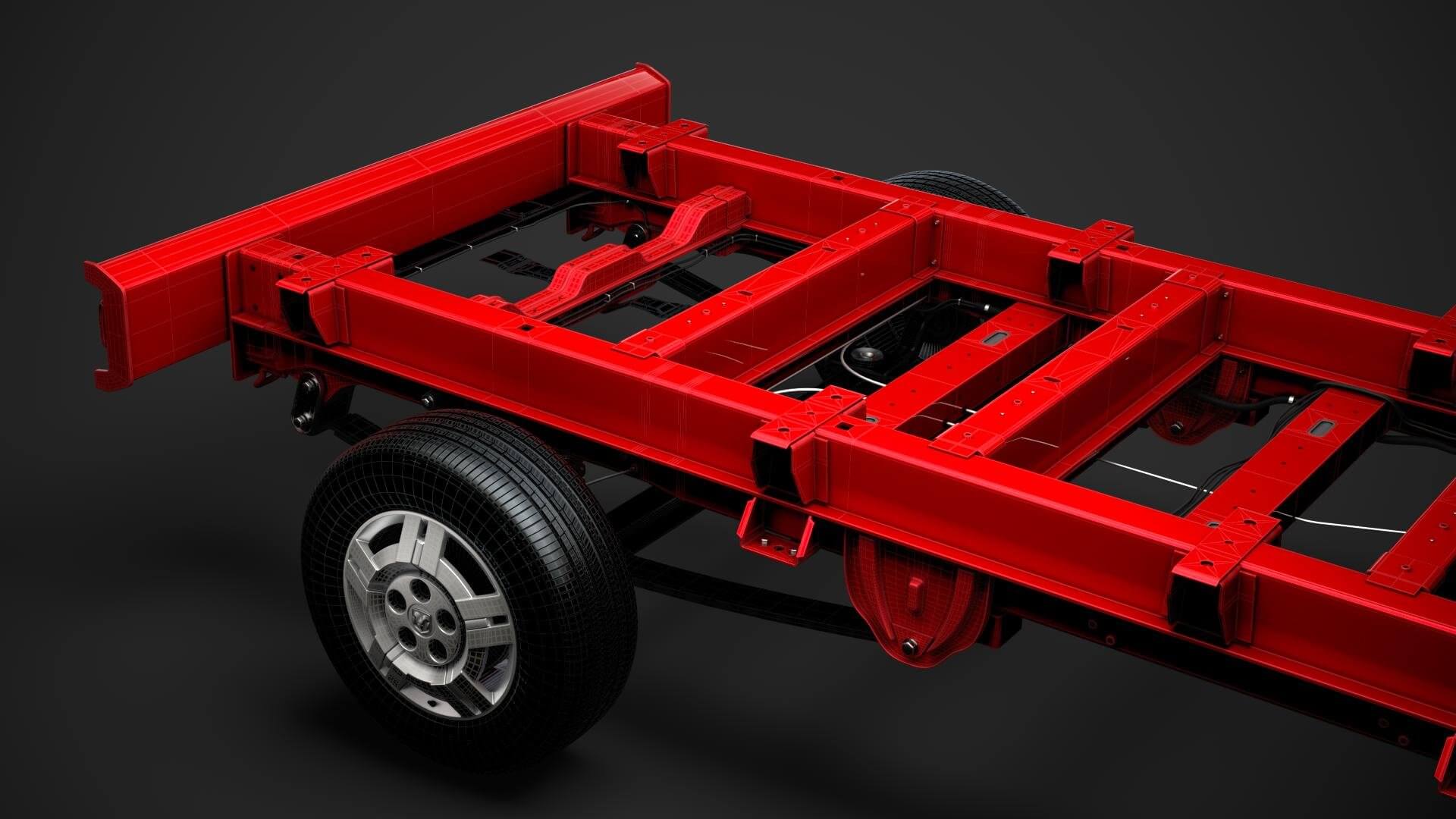 Ram Promaster Chassis Truck Single Cab 3450 WB 2020 - 3D Model by ...