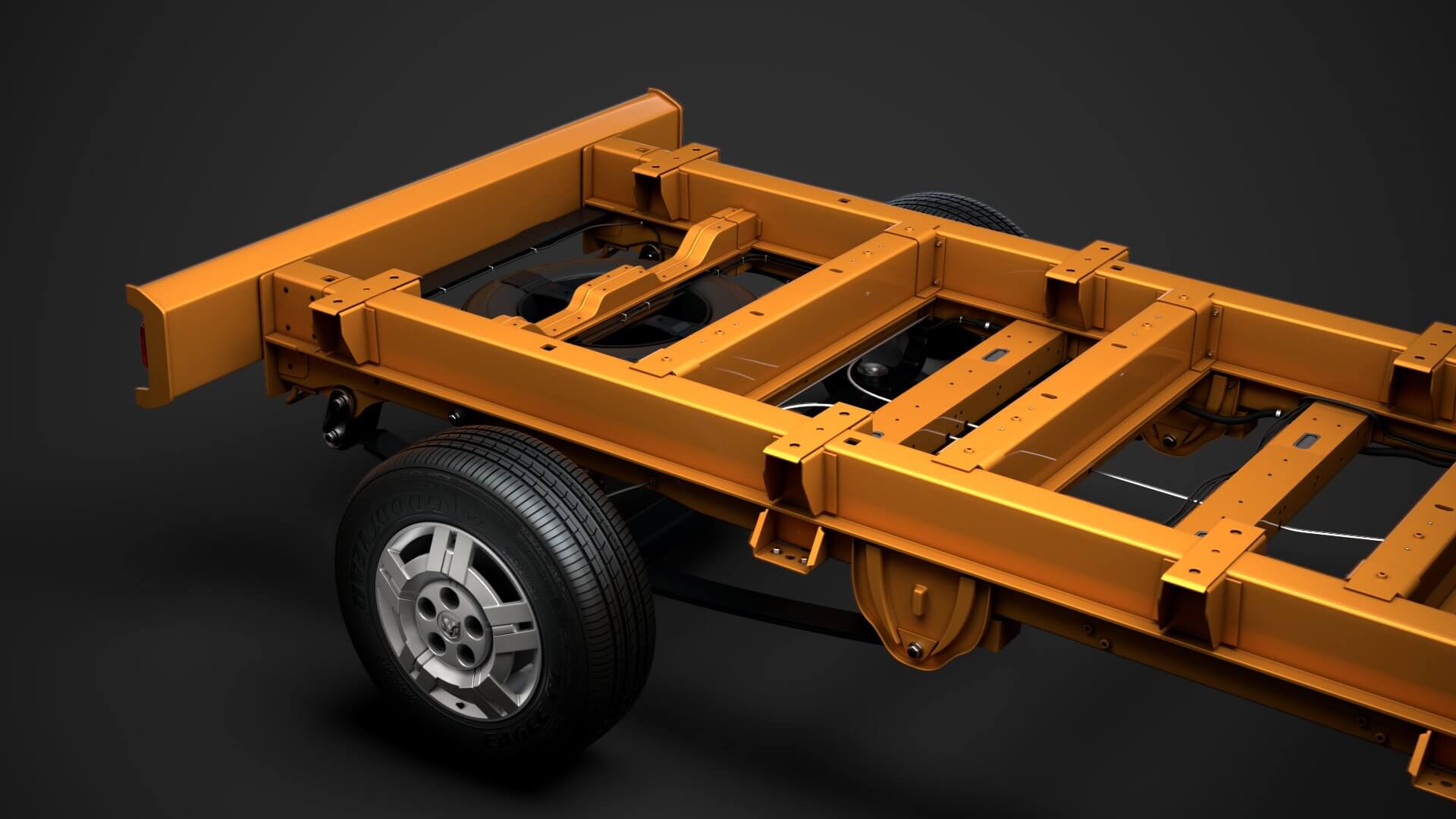 Ram Promaster Chassis Truck Single Cab 3800 WB 2019 - 3D Model by ...