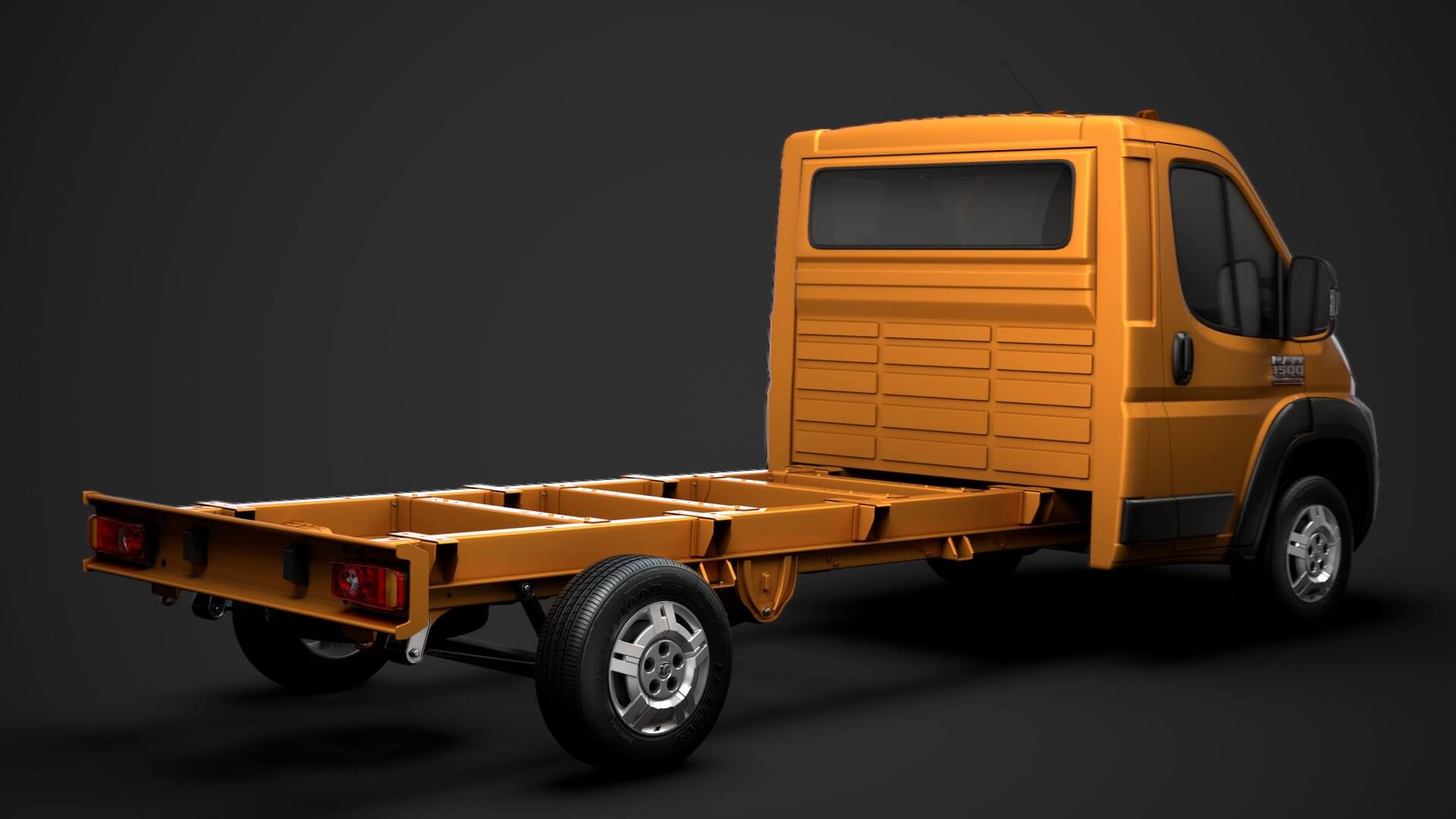 Ram Promaster Chassis Truck Single Cab 3800 WB 2020 - 3D Model by ...