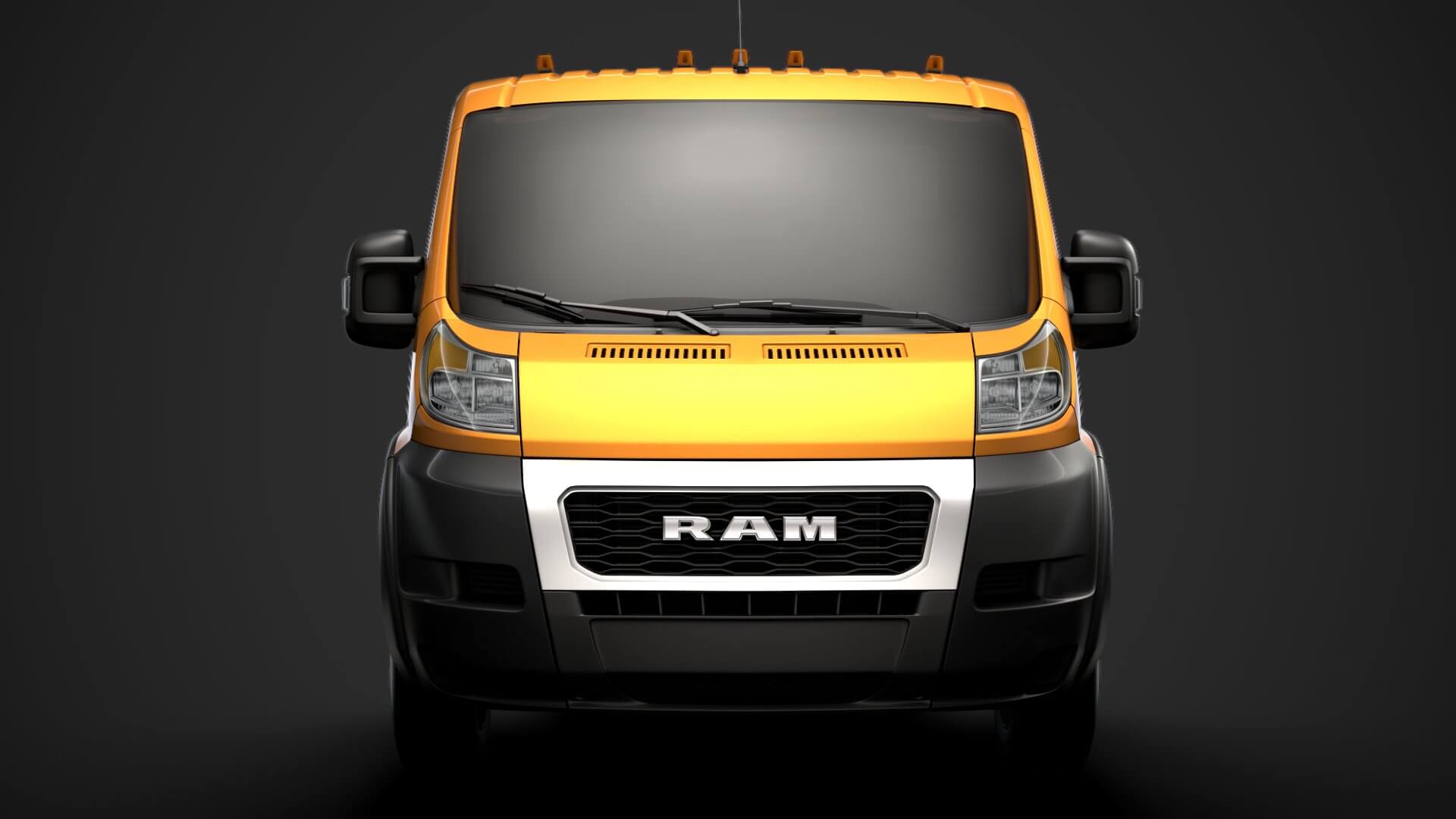 Ram Promaster Chassis Truck Single Cab 3800 WB 2020 - 3D Model by ...