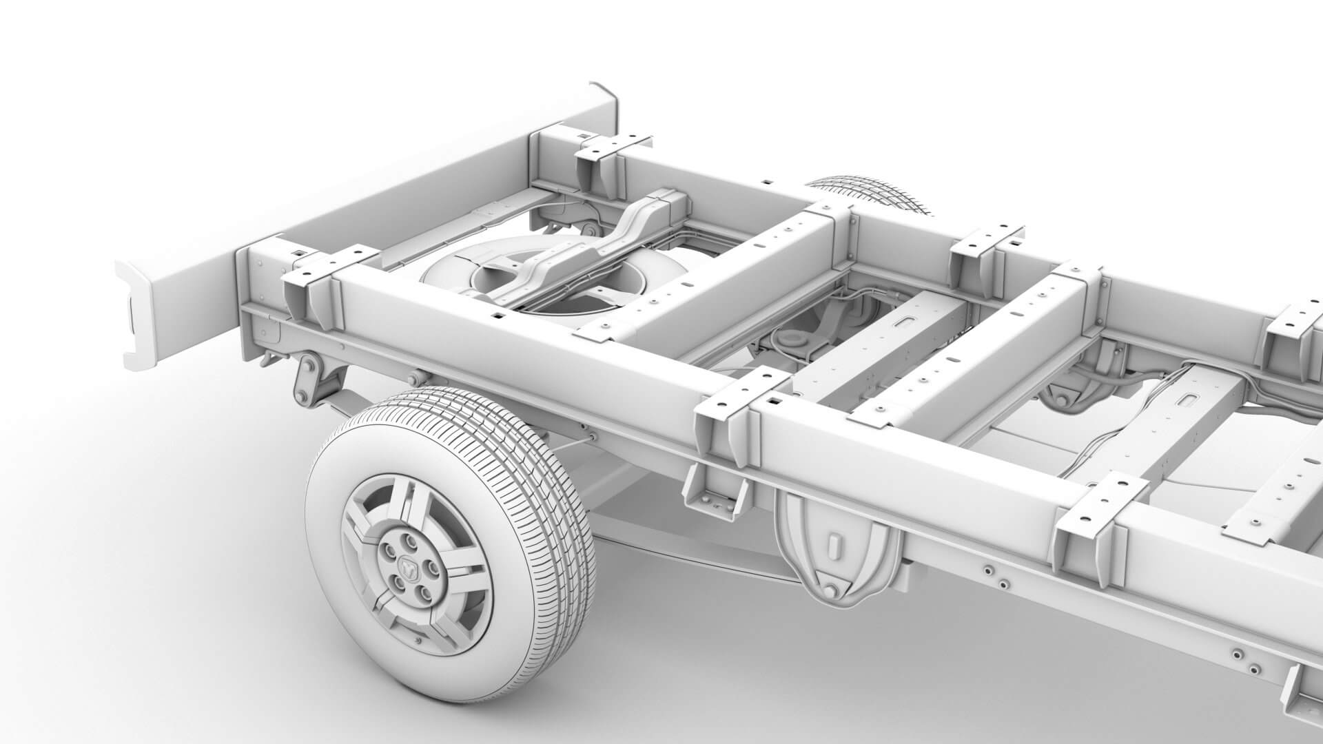 Ram Promaster Chassis Truck Single Cab 3800 WB 2020 - 3D Model by ...