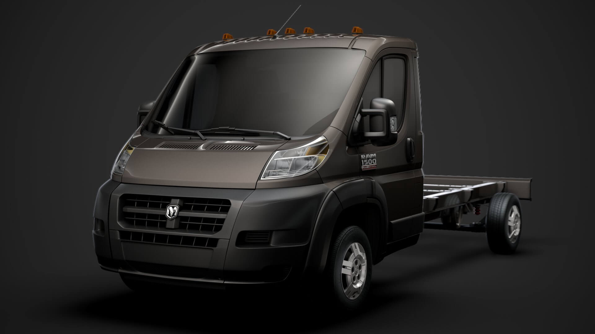 Ram Promaster Chassis Truck Single Cab 4035 WB 2019 - 3D Model by ...